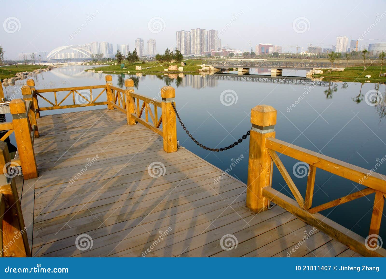 Viewing platform stock image. Image of view, chain, building - 21811407