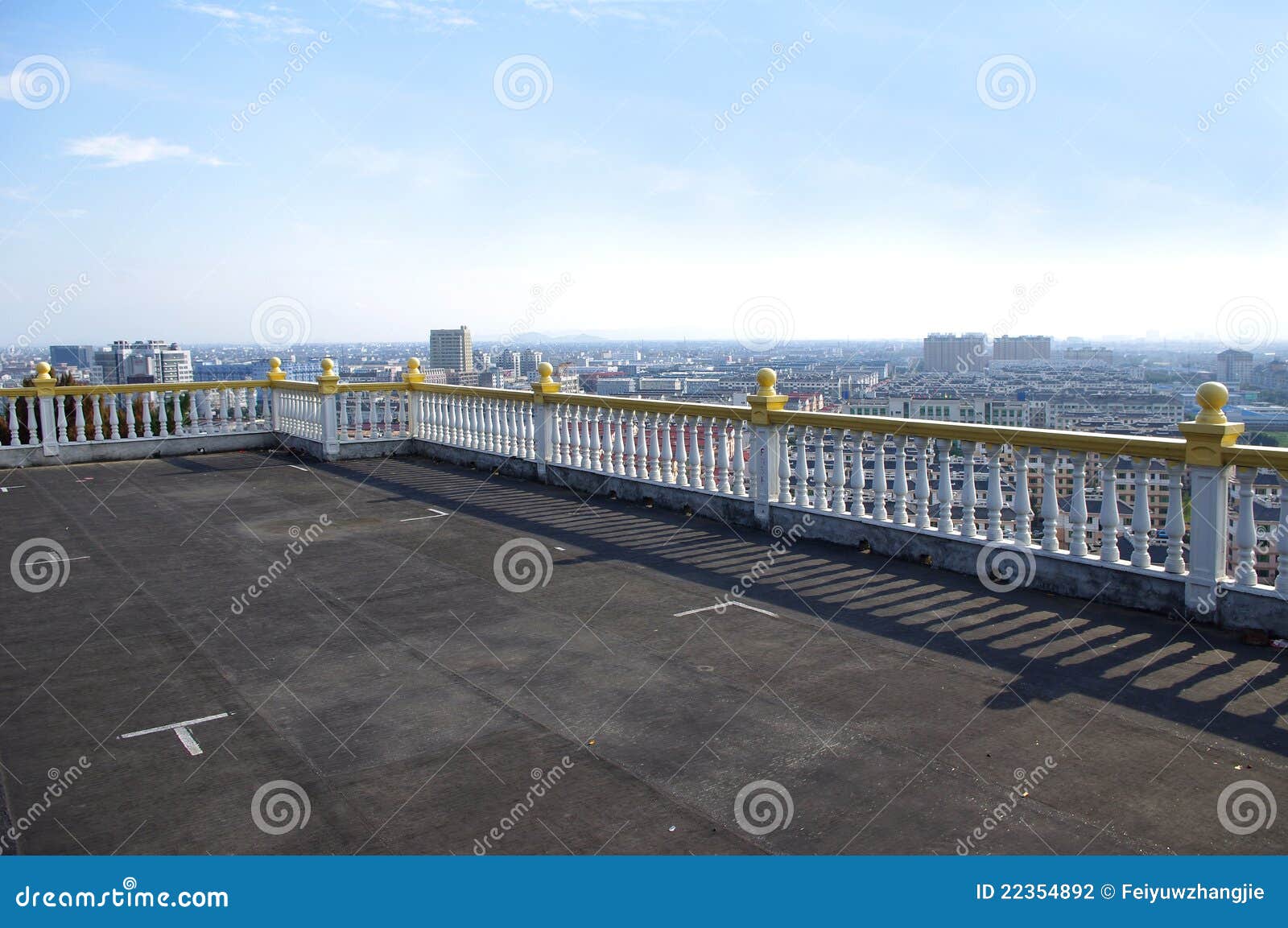 Viewing platform stock photo. Image of buildings, urban - 22354892
