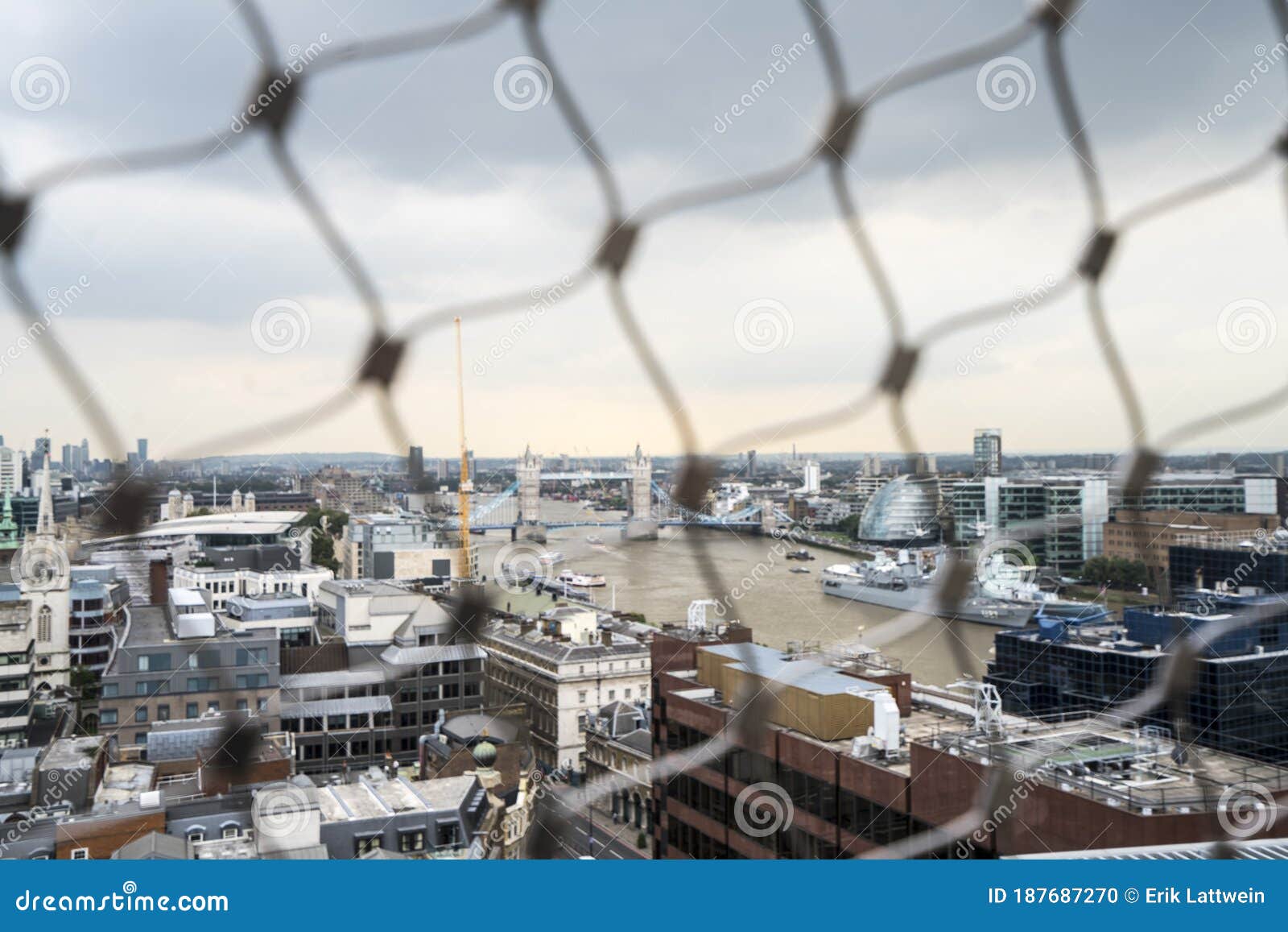 Viewing Platform on the Monument Tower in London - LONDON, ENGLAND ...
