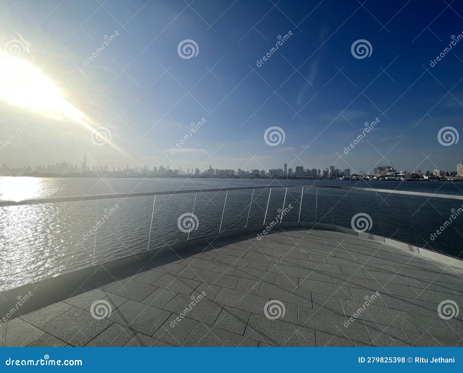 Viewing Point at Dubai Creek Harbour in the UAE Stock Photo - Image of ...