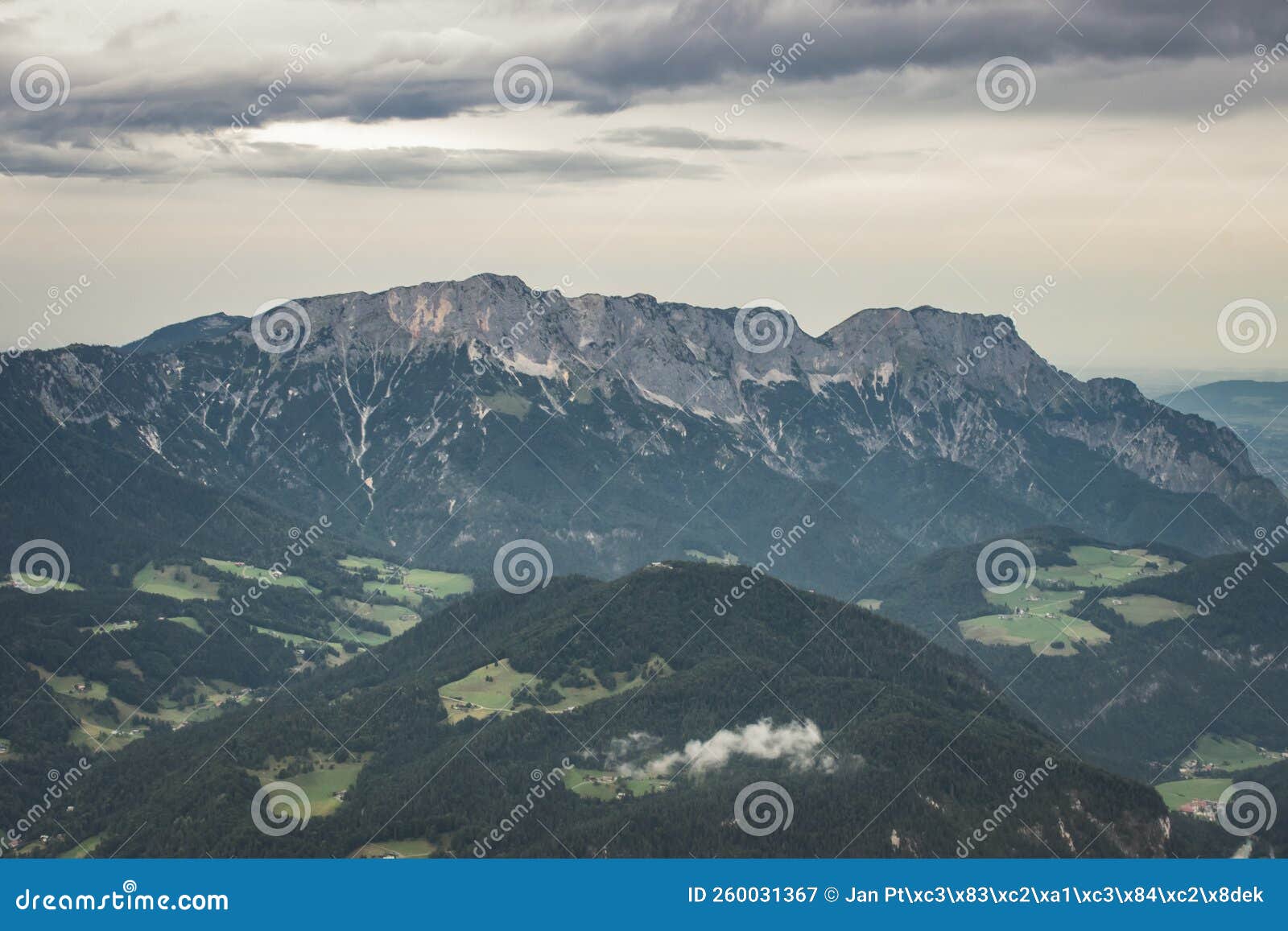 Viewing Point at the Eagle S Nest Stock Image - Image of forest ...