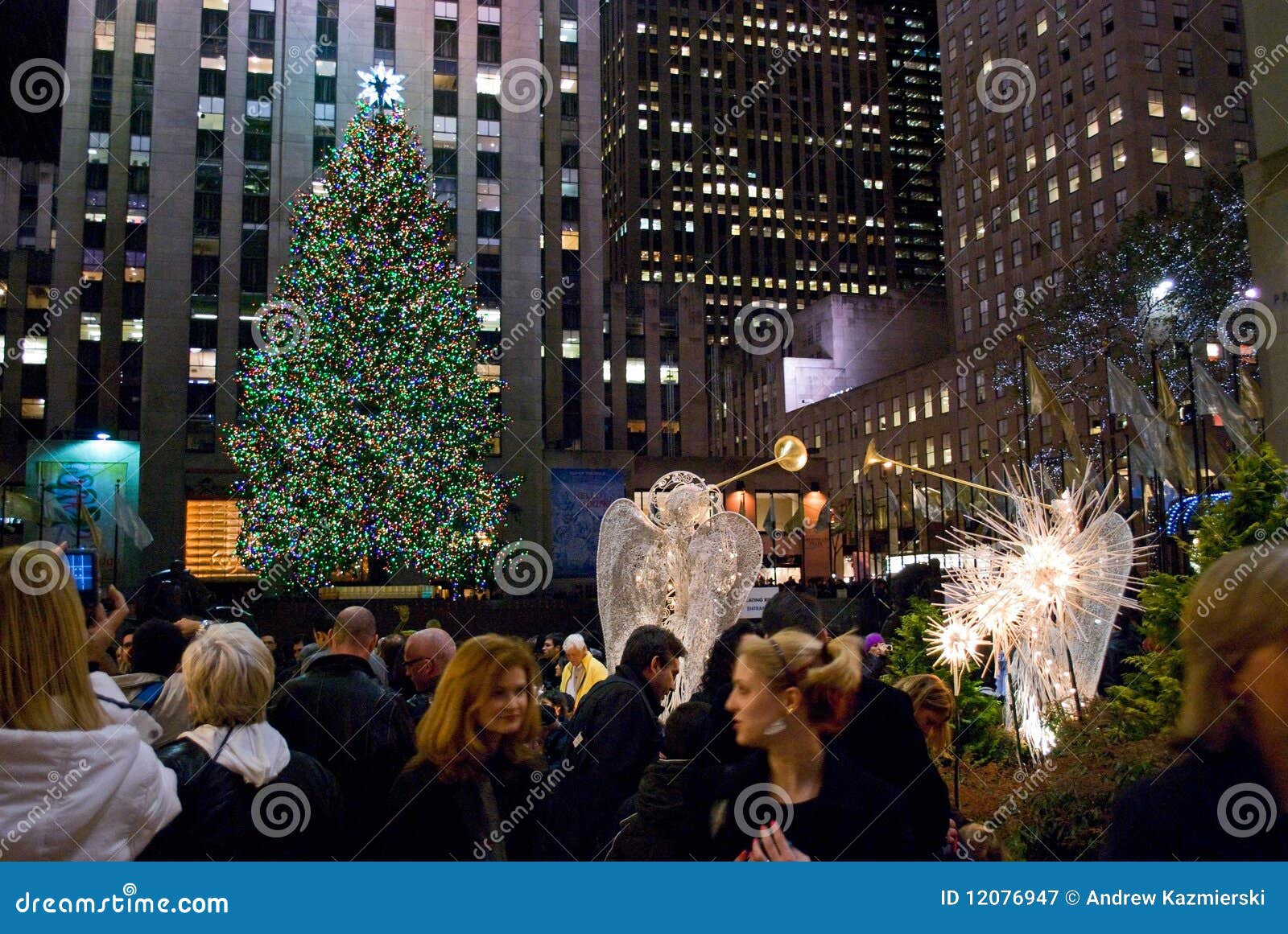 Viewing the Tree Rockefeller Center Editorial Photography - Image of ...