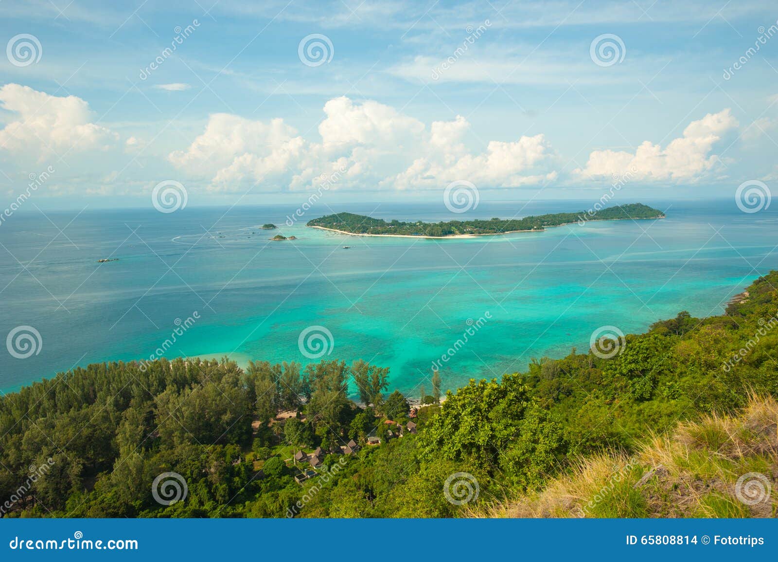 Viewpoint Chado Cliff On Koh Adung Royalty-Free Stock Image ...
