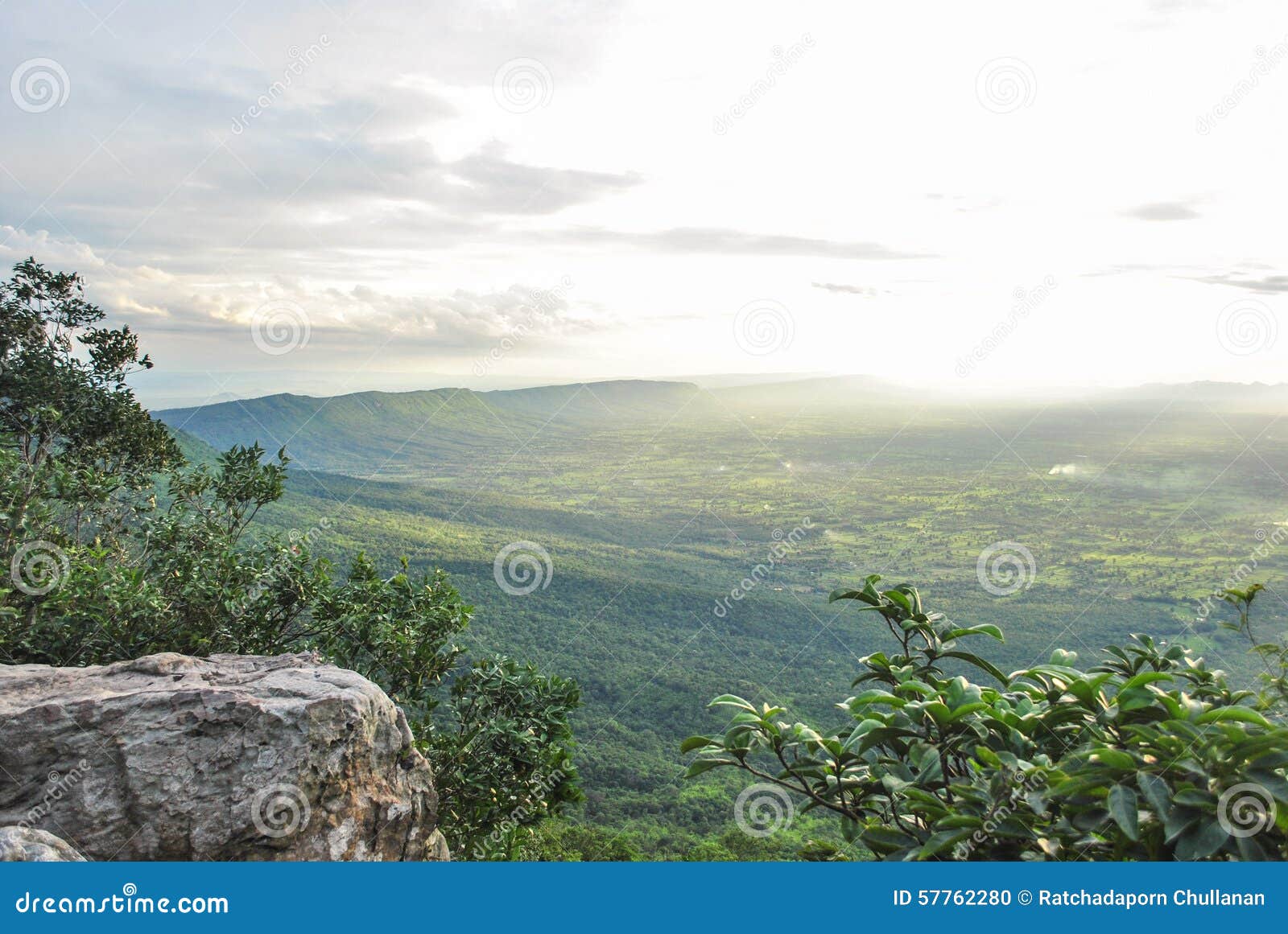 Viewpoint on the mountain stock photo. Image of landscape - 57762280