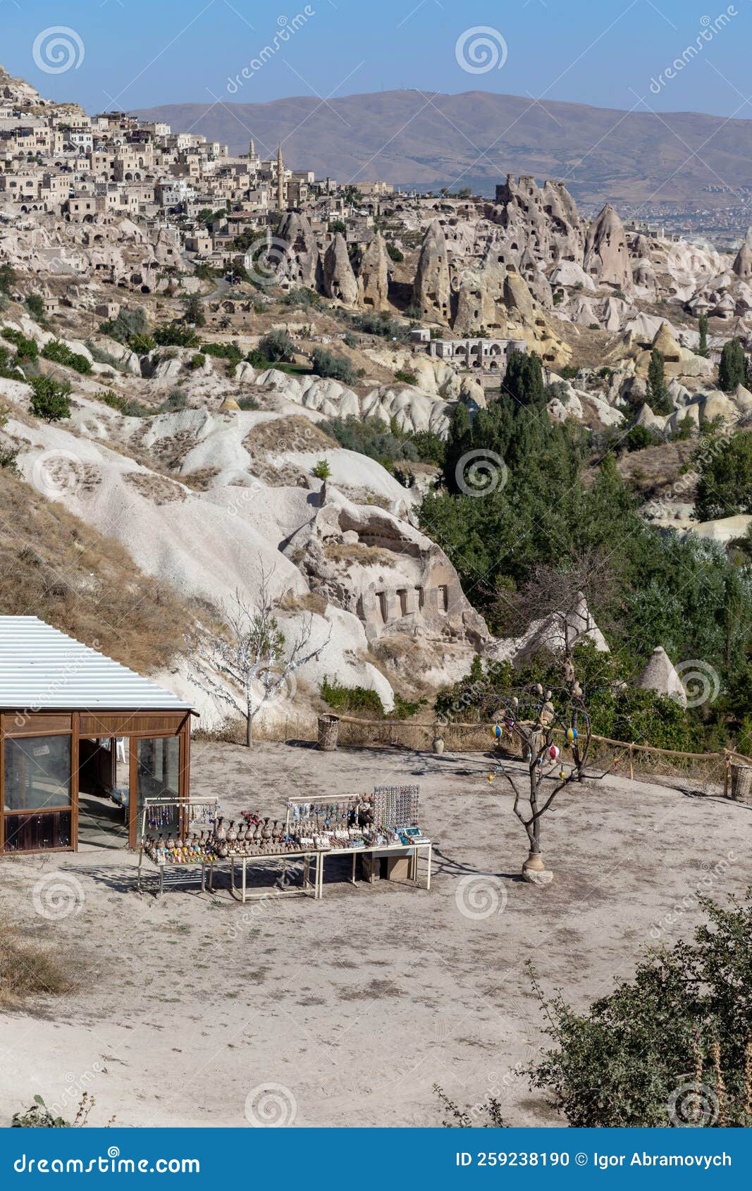 Viewpoint in Pigeon Valley, Cappadocia, Turkey Editorial Image - Image ...