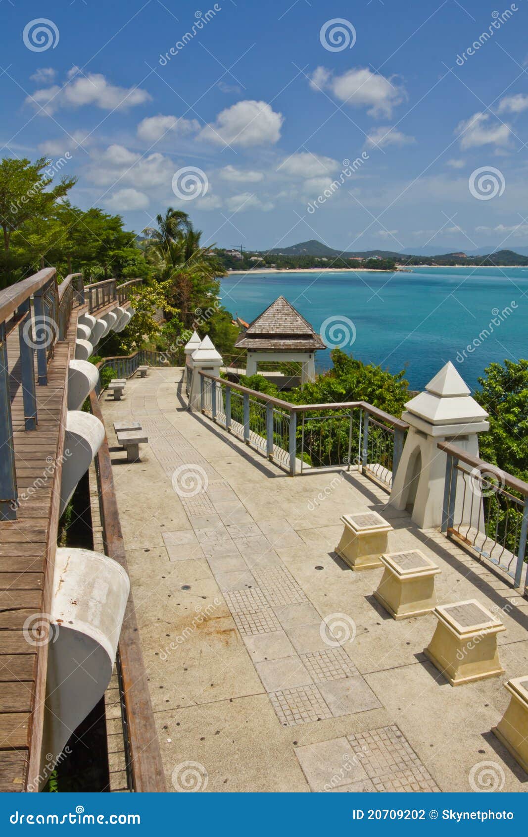 Viewpoint at samui beach stock photo. Image of season - 20709202
