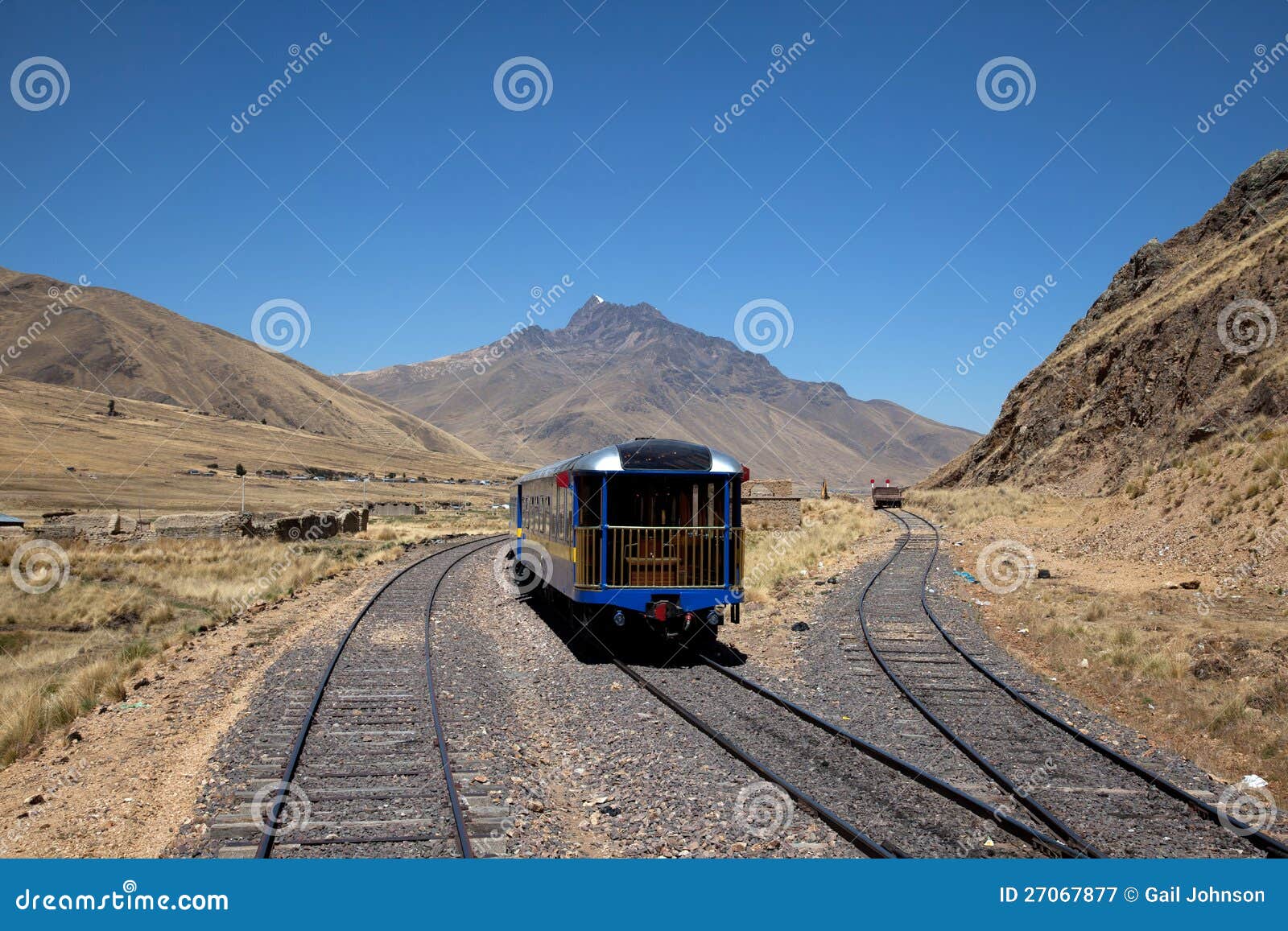 Views from the Andean Explorer Train Stock Image - Image of andes, peru ...