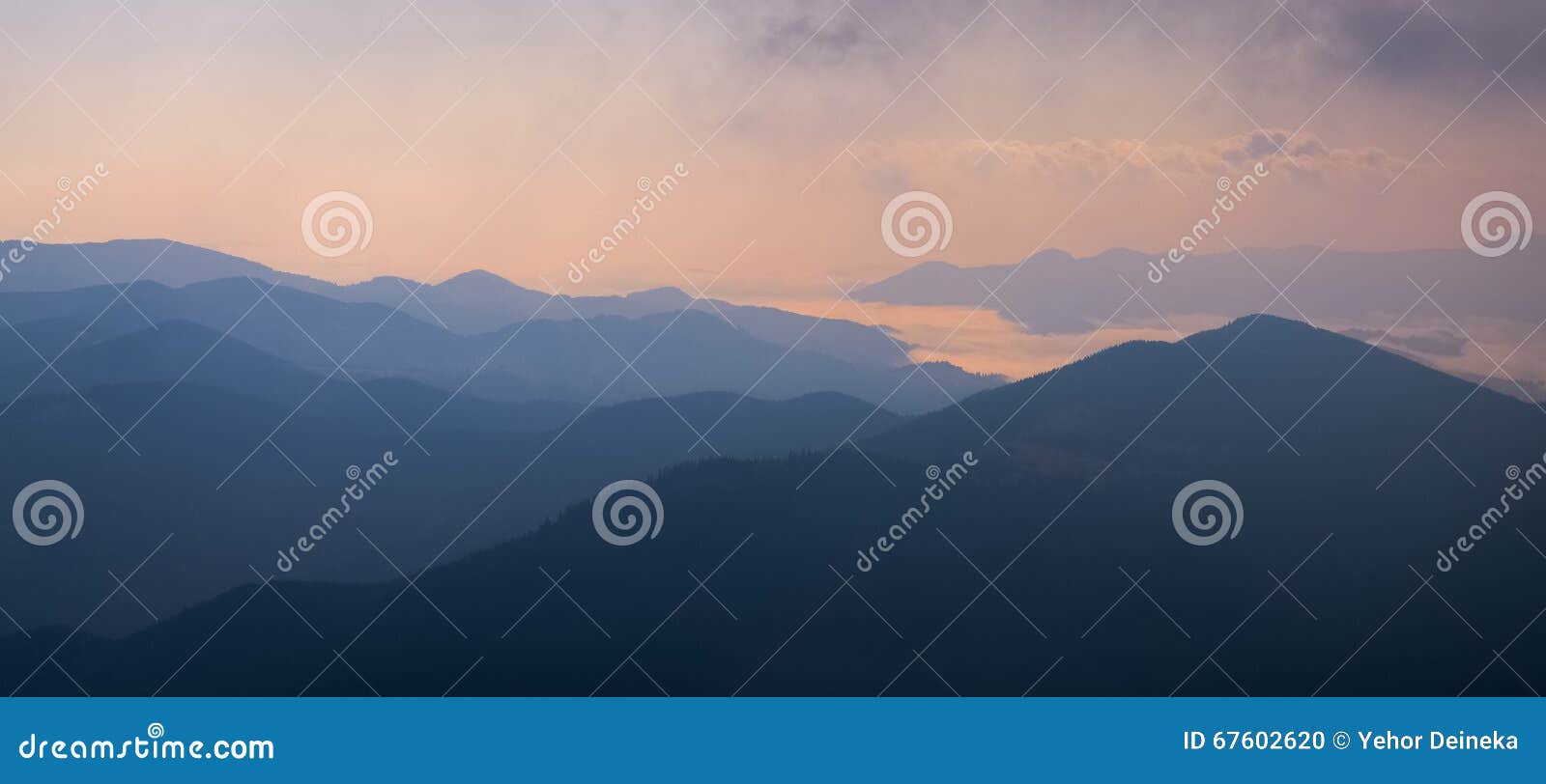 Views of the Carpathian Mountains. Mount Goverla Stock Photo - Image of ...