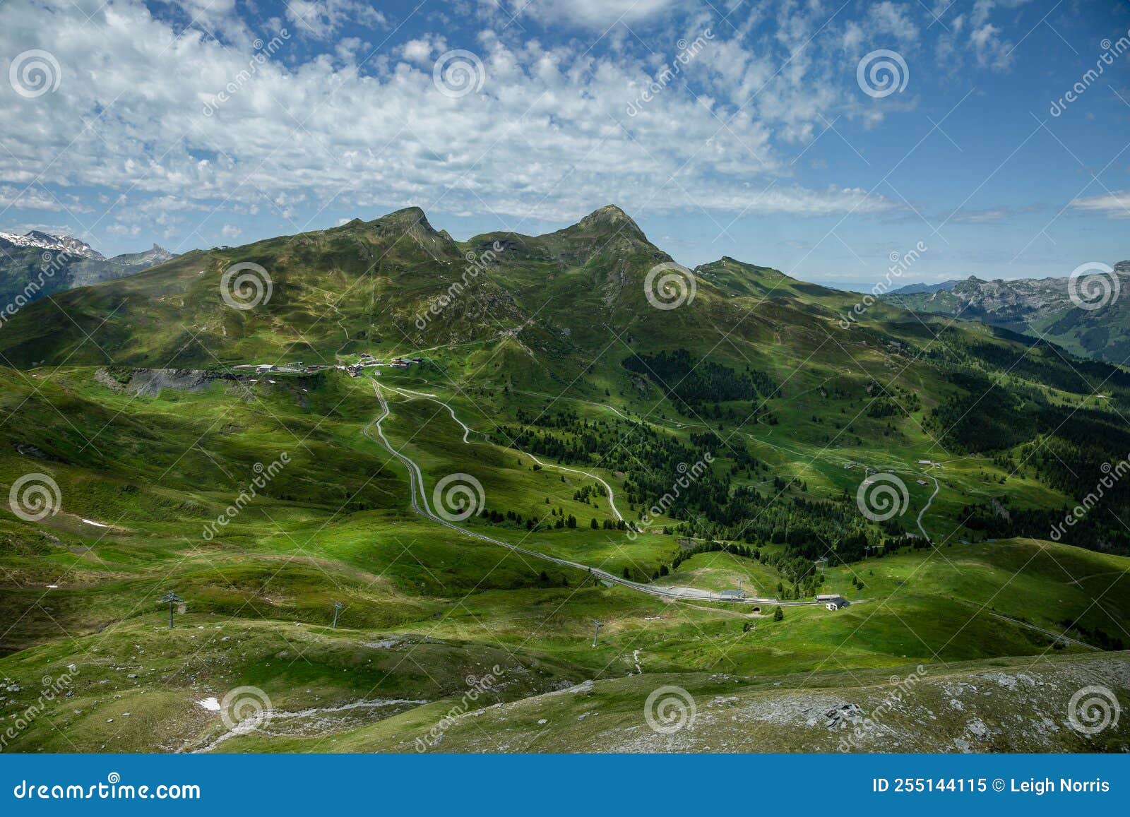 Views from the Eiger Express Stock Image - Image of suiess, mountain ...