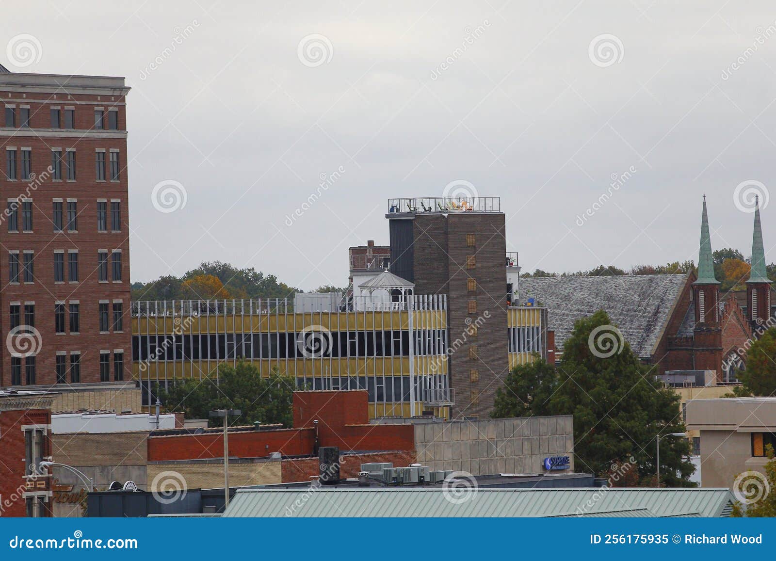 Various Views of Evansville, Indiana Editorial Image - Image of river ...
