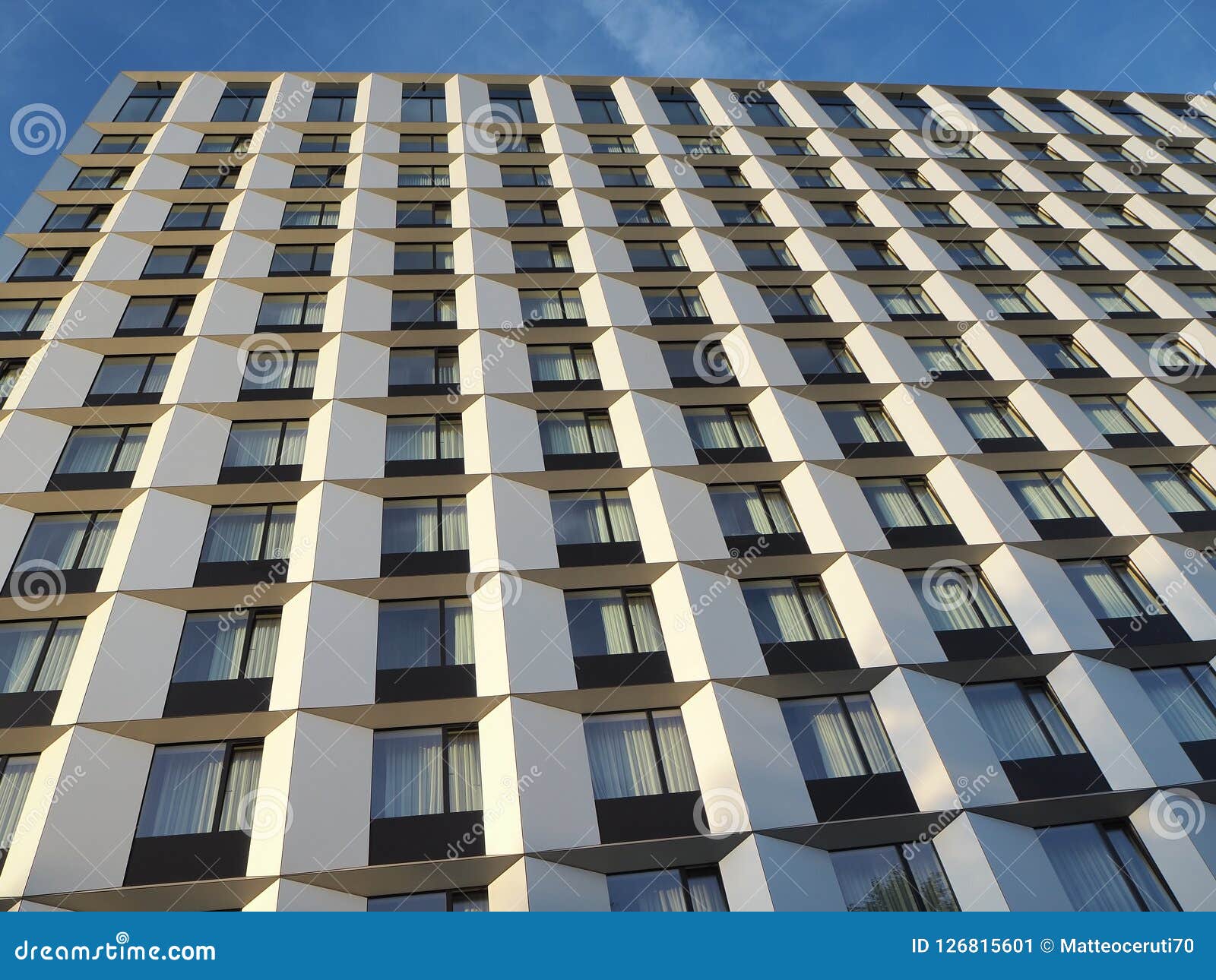 Views of Facade of a Modern Hotel Editorial Photo - Image of design ...