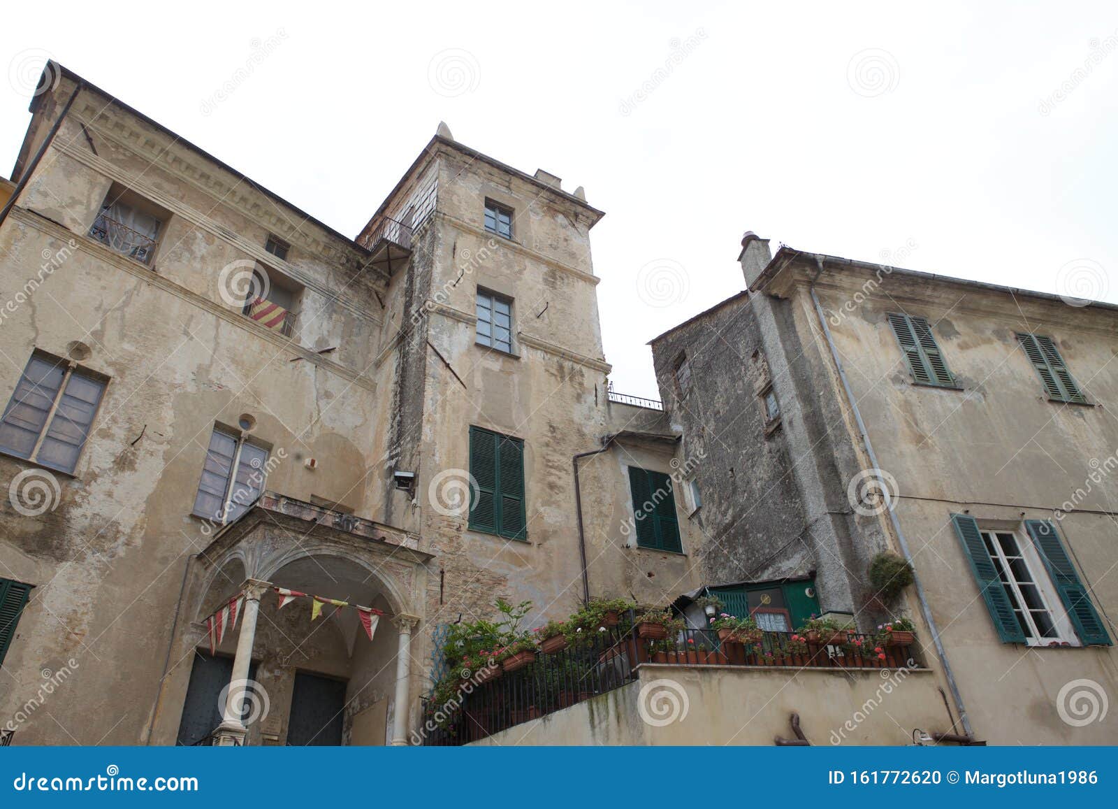 Views of Finalborgo stock photo. Image of northernitaly - 161772620