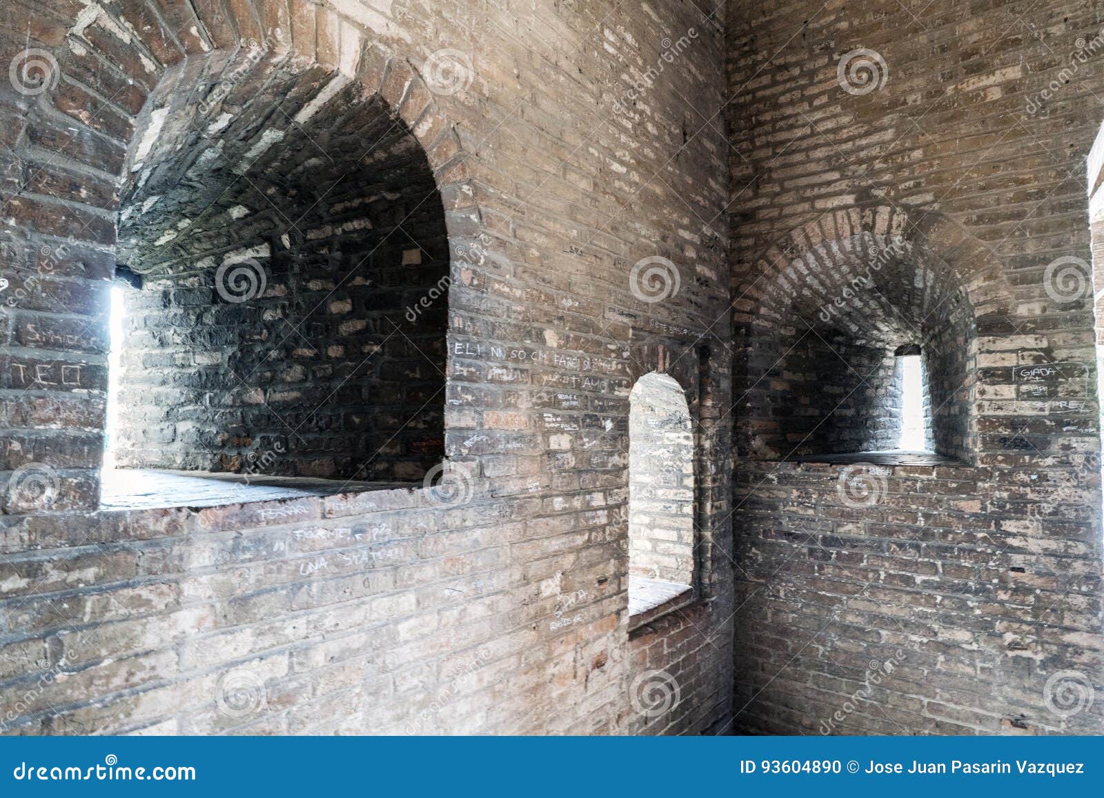 Views of the Medieval Ducal Castle Called Estense, in Marnific S ...