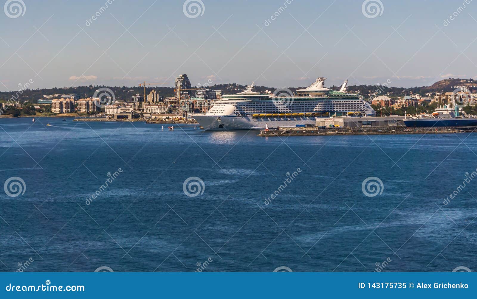 Views from Ogden Point Cruise Ship Terminal in Victoria BC.Canada ...