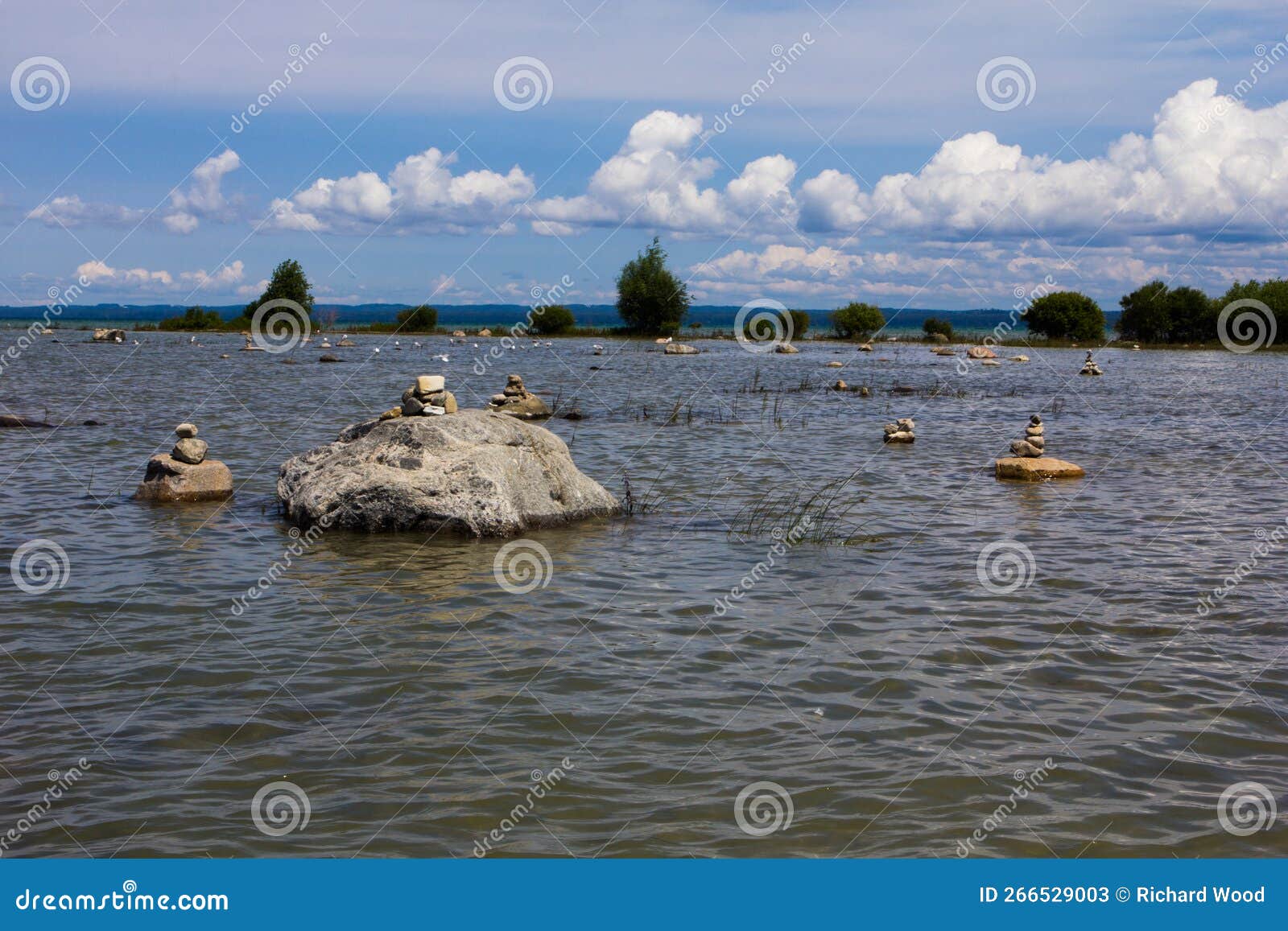 Old Mission Peninsula, North of Traverse City, Michigan in Summer Stock ...