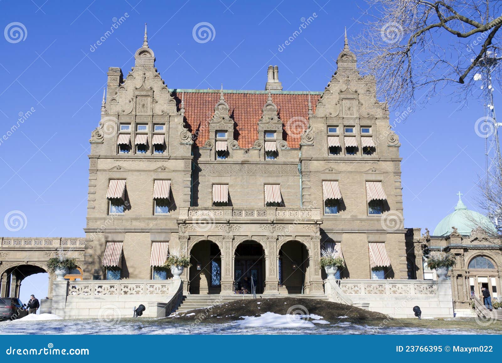 Views of the Pabst Mansion Museum Editorial Image - Image of villa ...