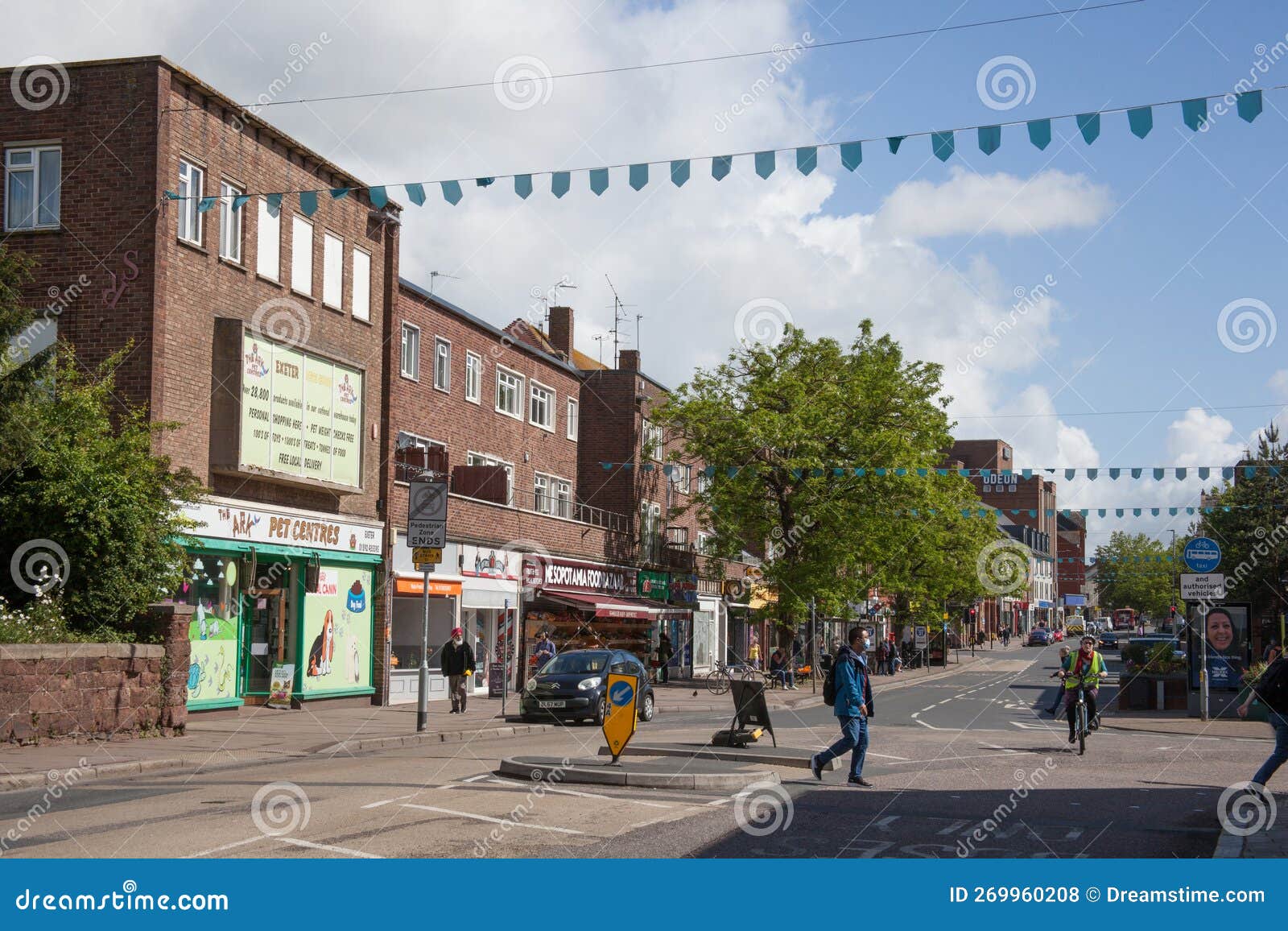 Views of St Thomas Court, Exeter, Devon in the UK Editorial Stock Photo ...