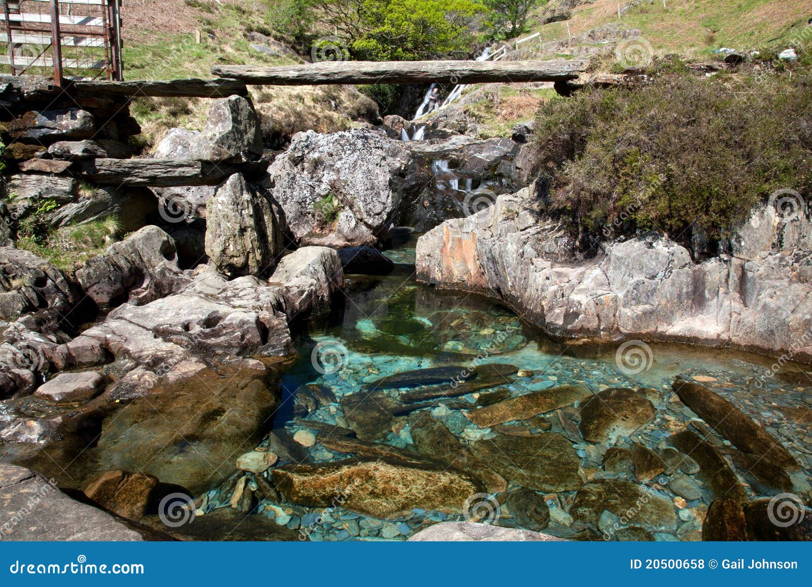 Views up the Watkins Path stock photo. Image of snowdon - 20500658