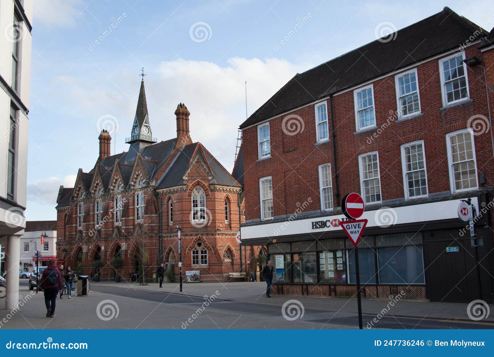 Views of Wokingham Town Centre in Berkshire in the UK Editorial Photo ...