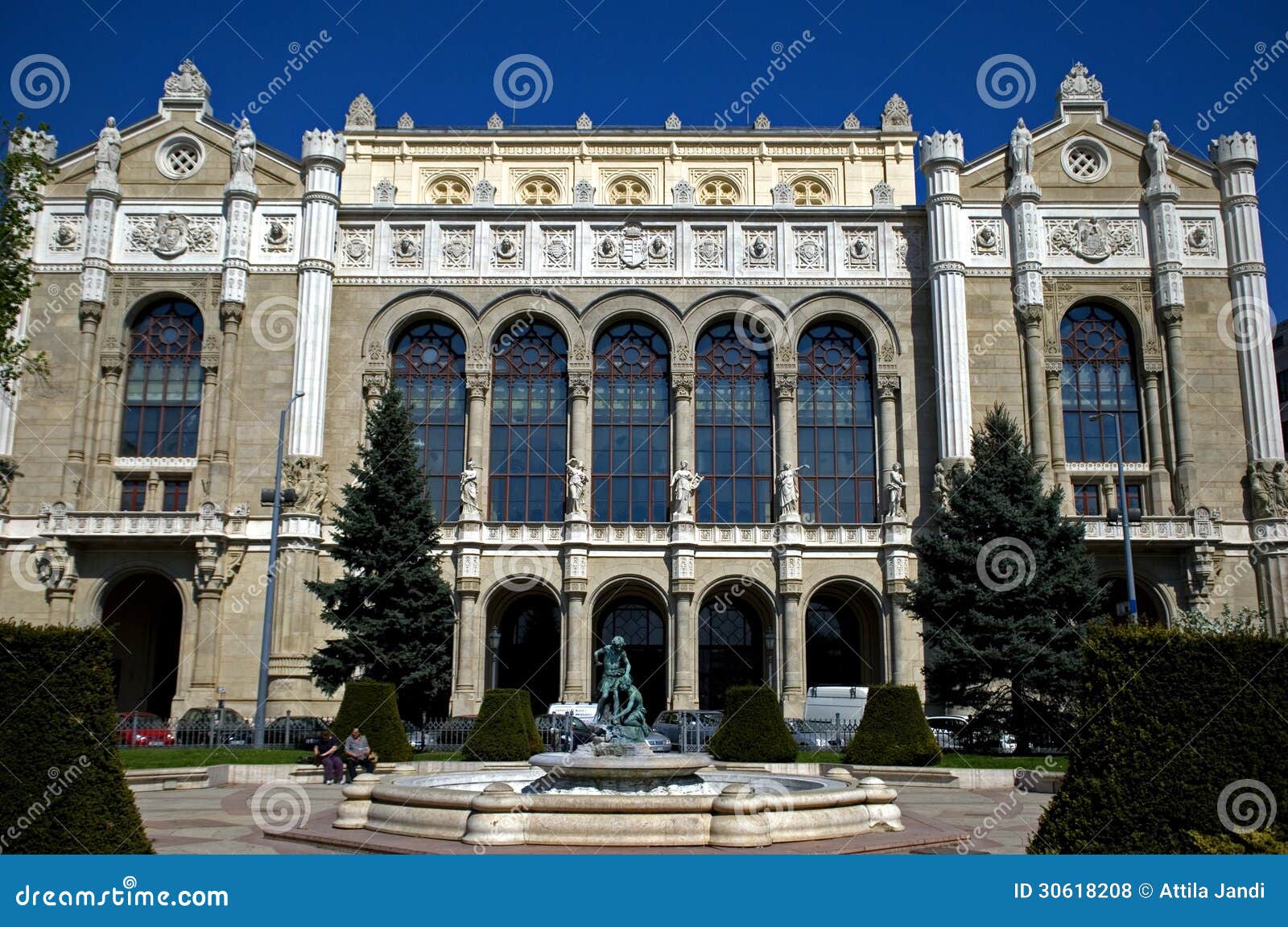 Vigado Concert Hall, Budapest, Hungary Stock Photo - Image of budapest ...