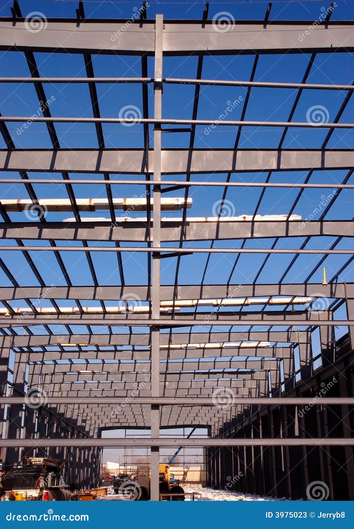 Vigas De Acero Estructurales Imagen de archivo - Imagen de vigas ...