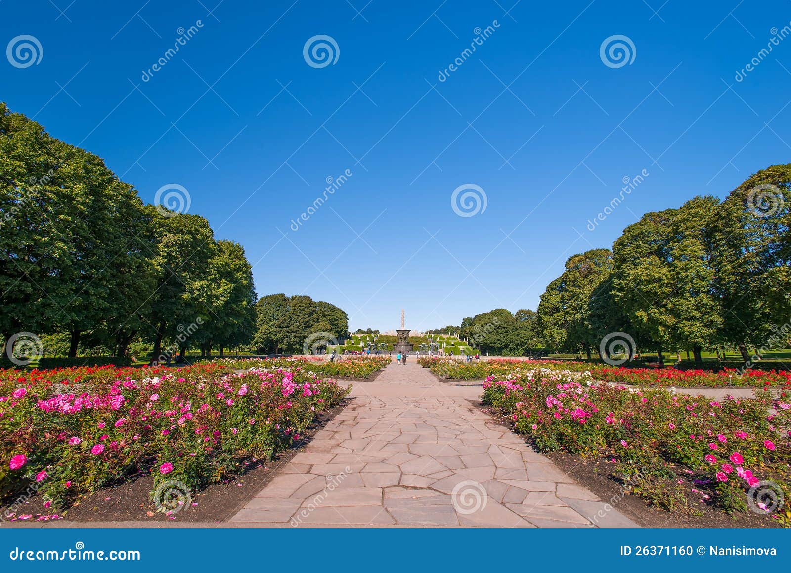 Vigeland park editorial image. Image of frognerparken - 26371160