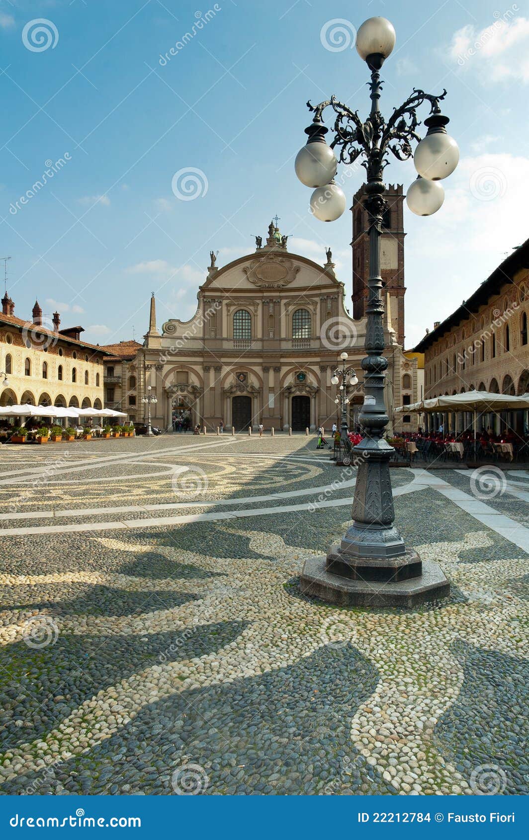 Vigevano, Piazza Ducale stock photo. Image of palace - 22212784