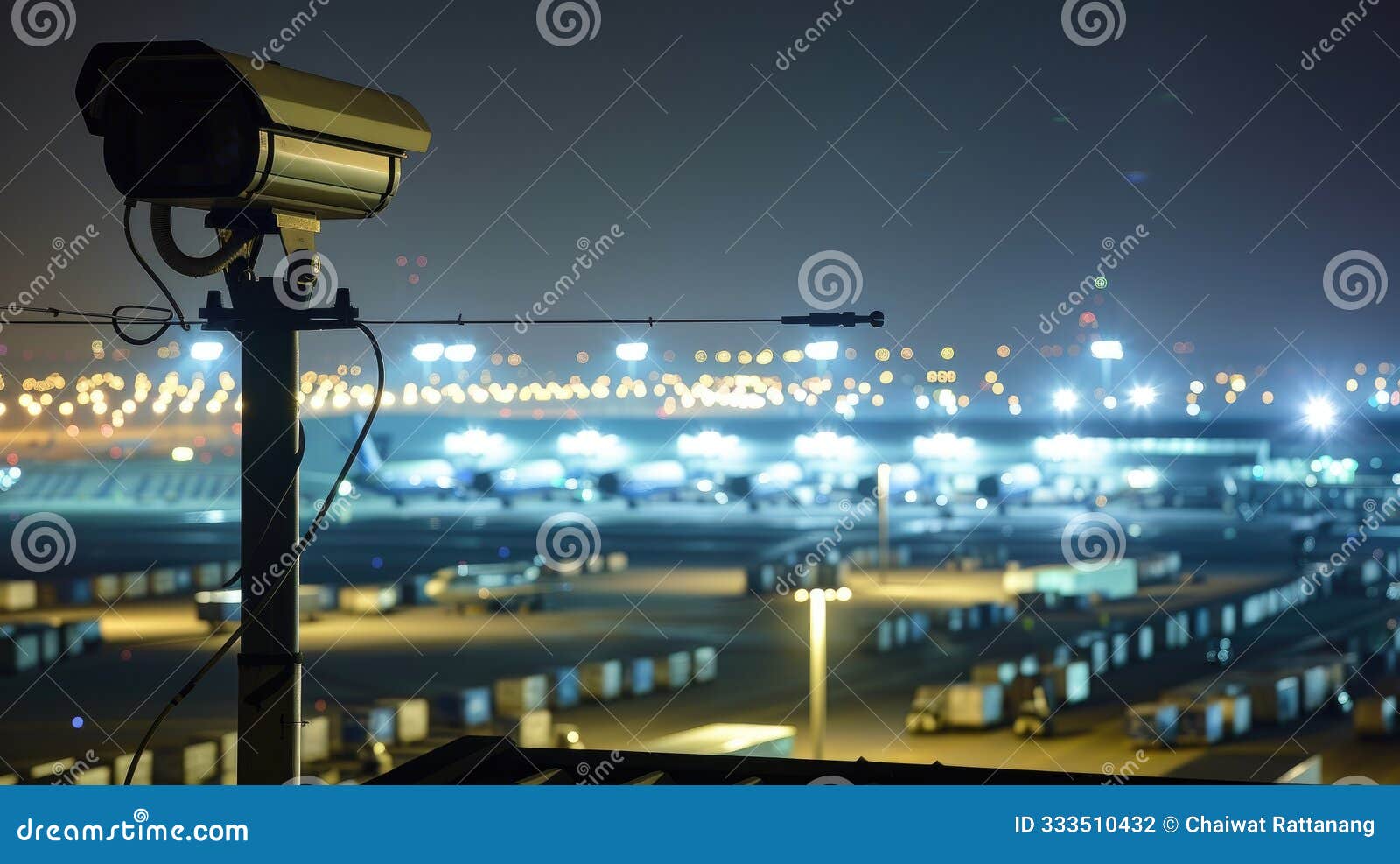 Airport Vigilance - Front View Of Airport Security Checkpoint With X ...