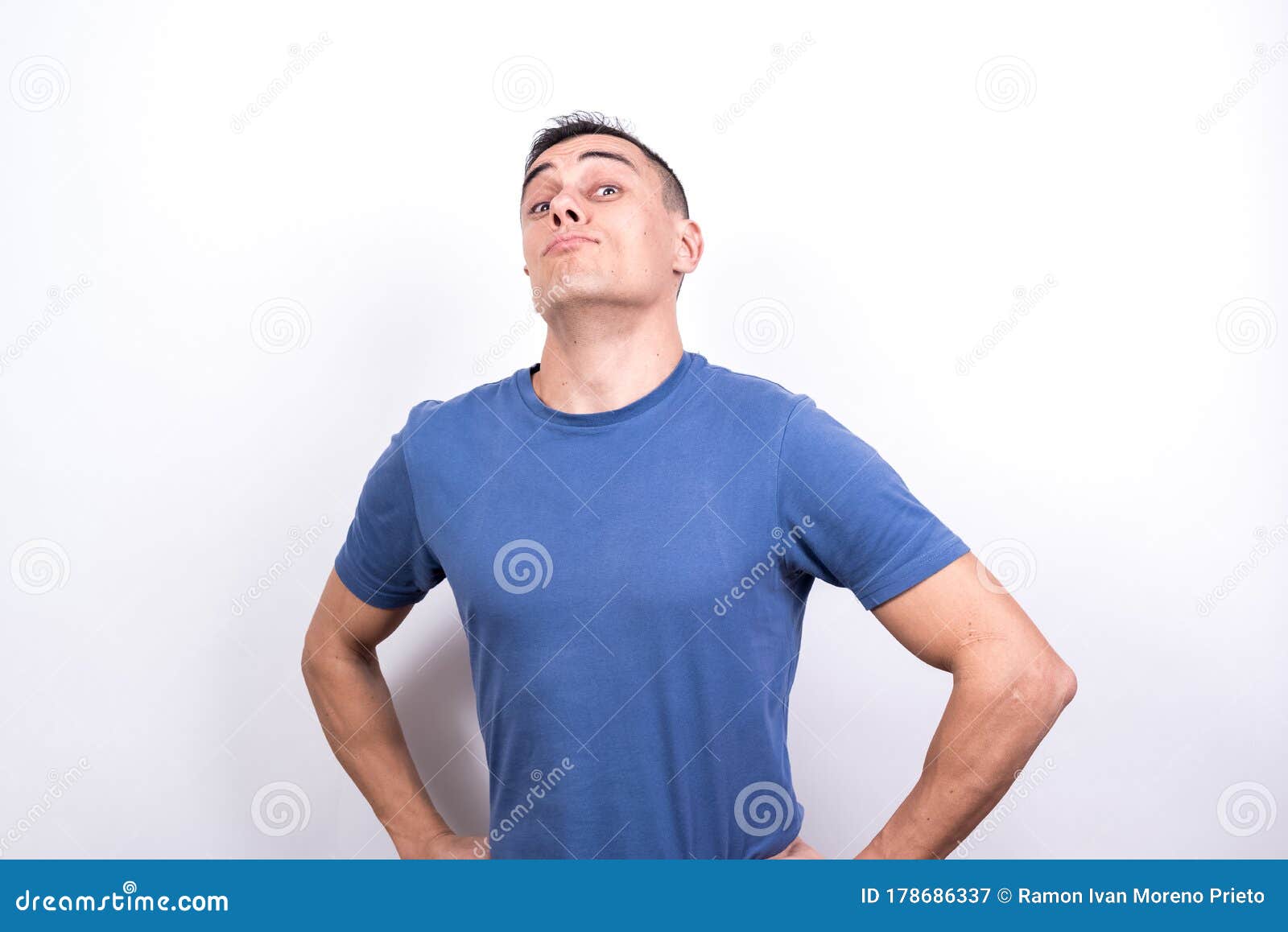 Vigilant man stock image. Image of white, isolated, caucasian - 178686337