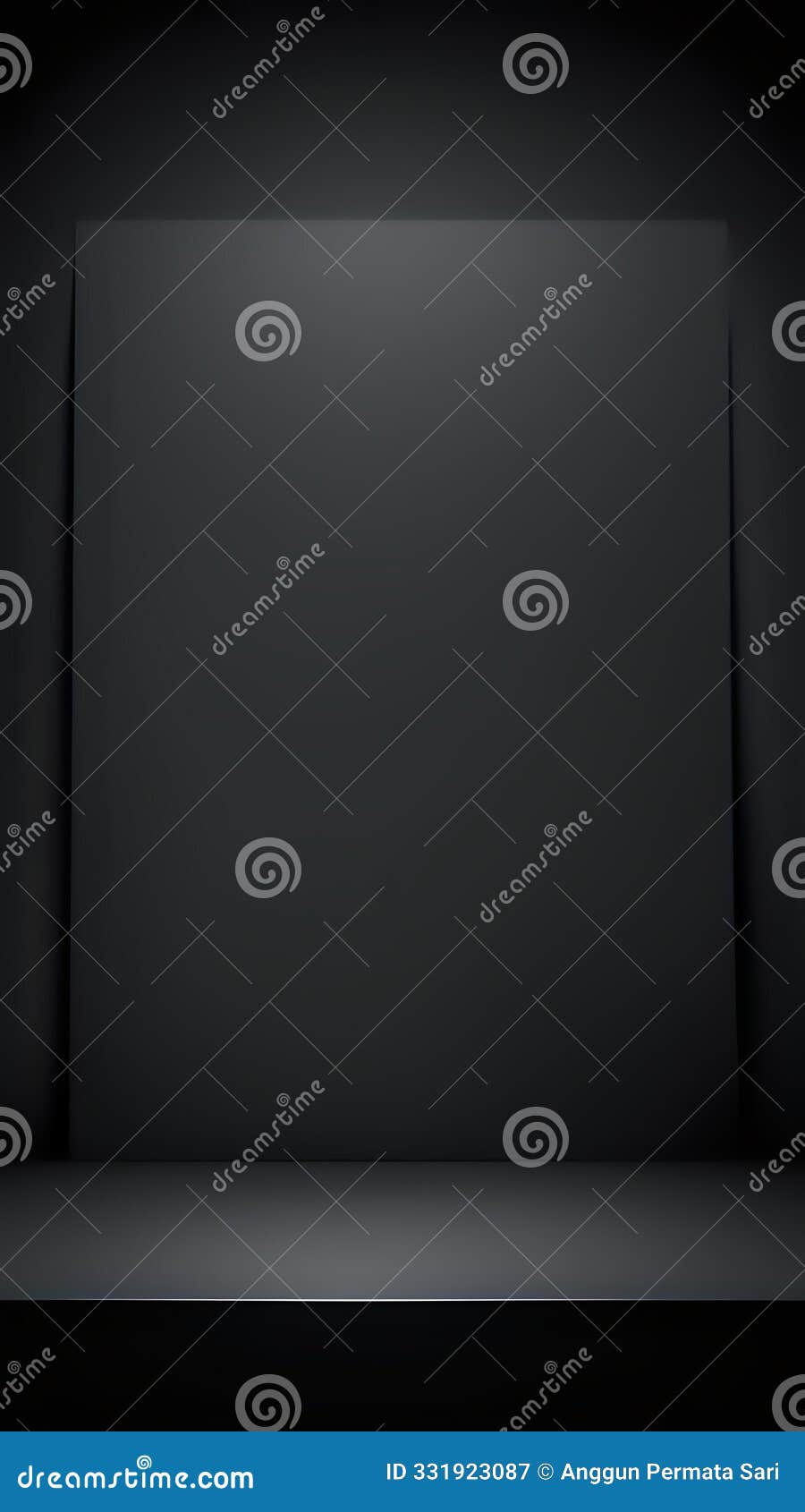 Vignette Black Background with a Dark, Dramatic Backdrop for ...