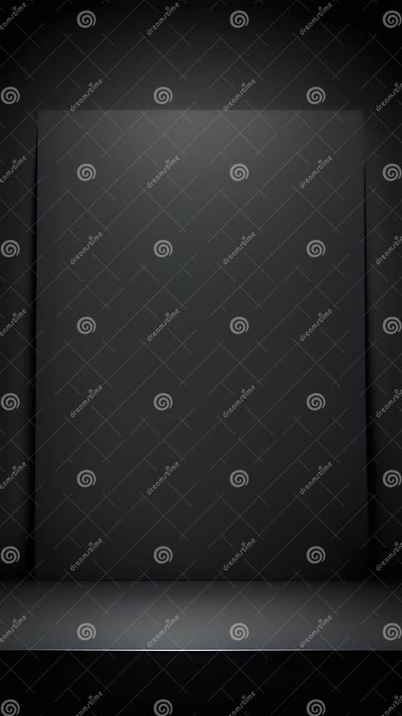 Vignette Black Background with a Dark, Dramatic Backdrop for ...