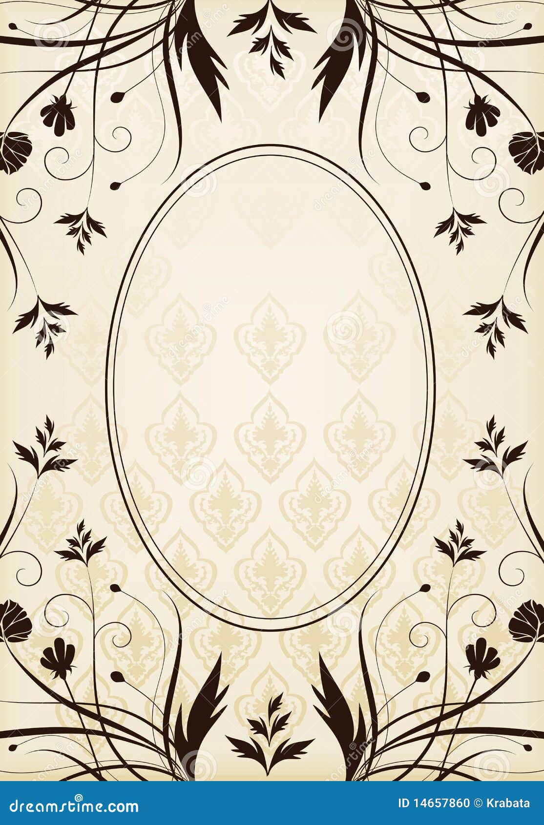 Vignette border vintage stock vector. Illustration of classical - 14657860
