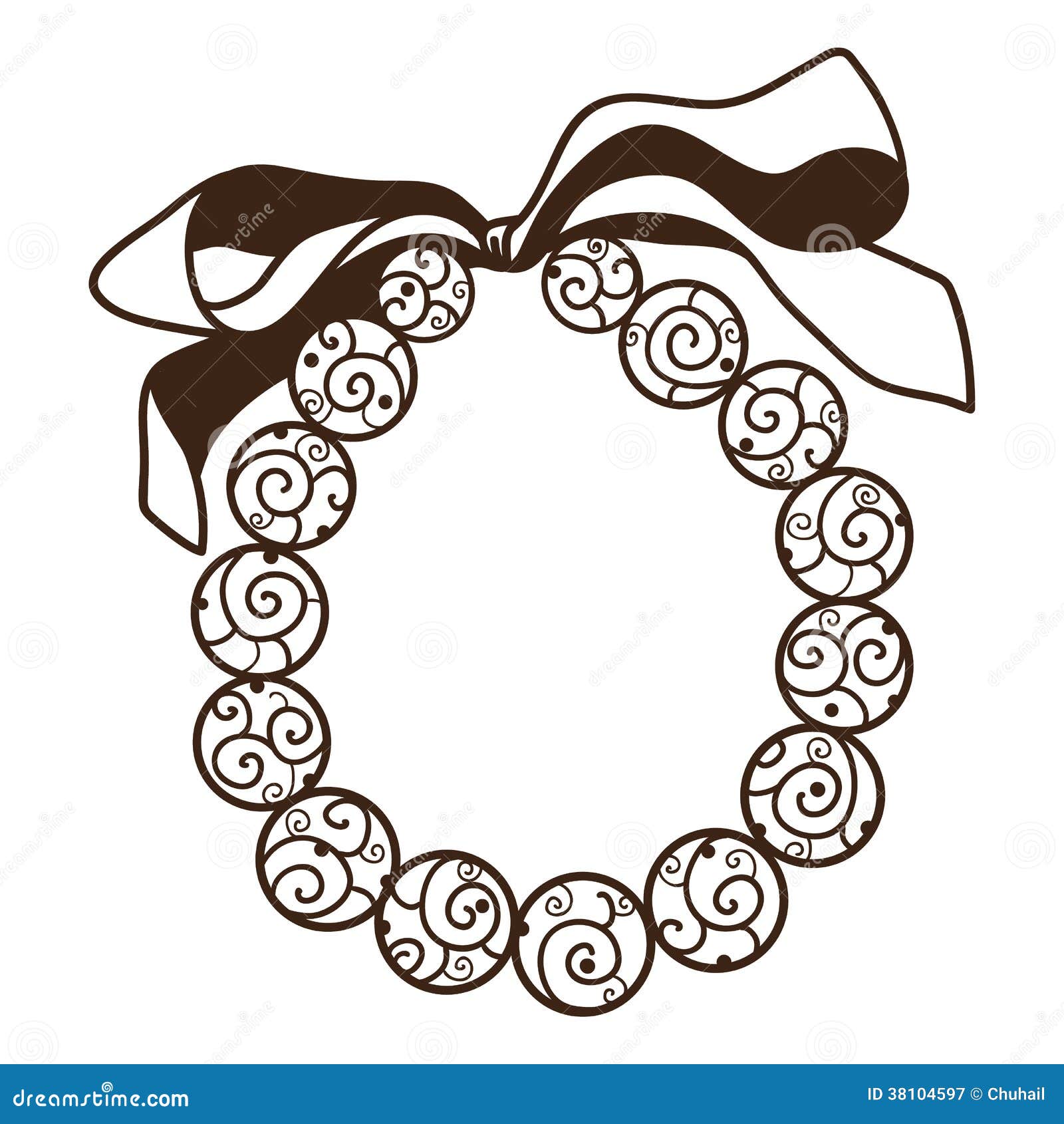 Vignette frame. stock vector. Illustration of sketch - 38104597