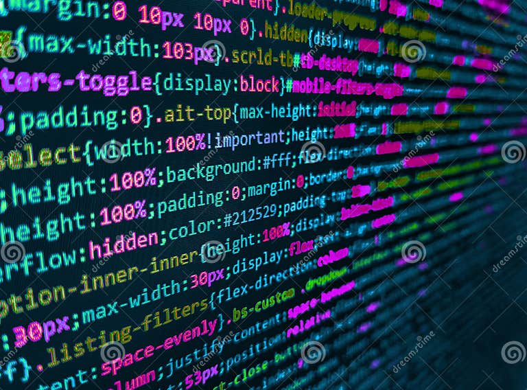 Vignette Light and Dark Shadow Dramatic Effect. Programming Code ...