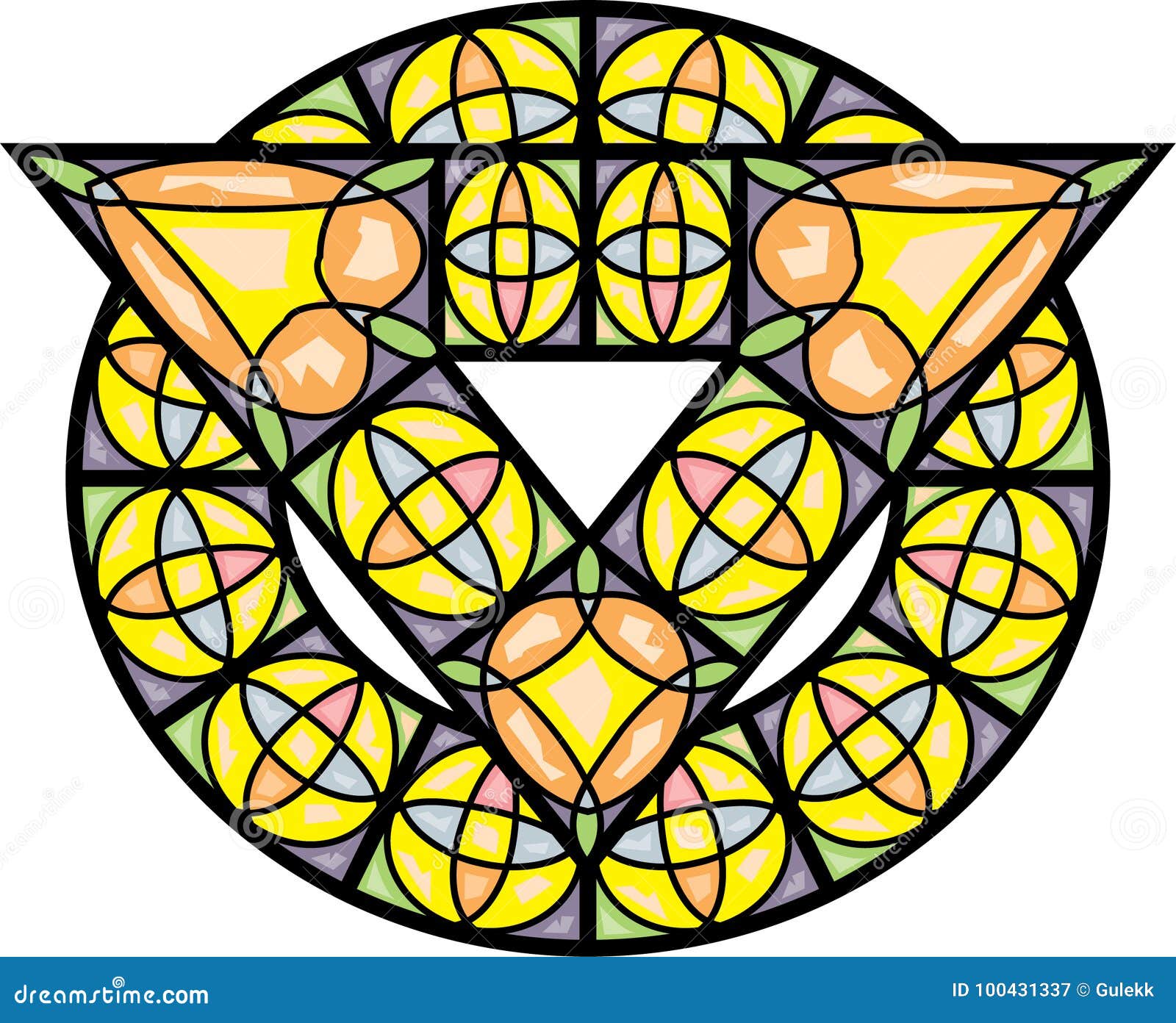 Vignette stock illustration. Illustration of dots, geometric - 100431337