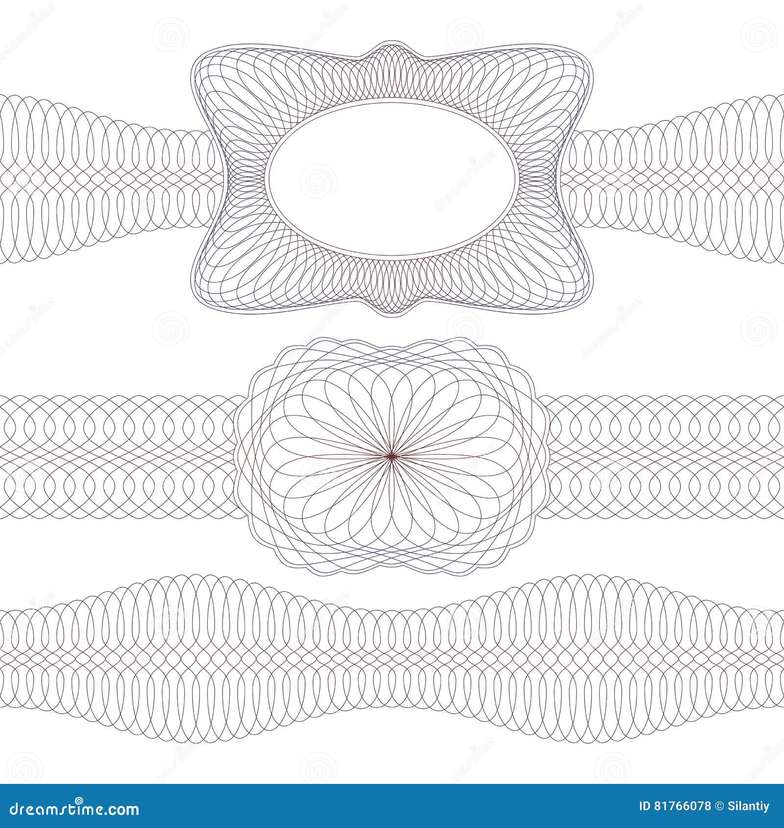 Vignettes and borders stock vector. Illustration of abstract - 81766078