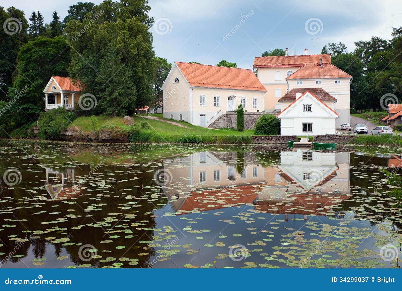Vihula Manor stock image. Image of architecture, park - 34299037