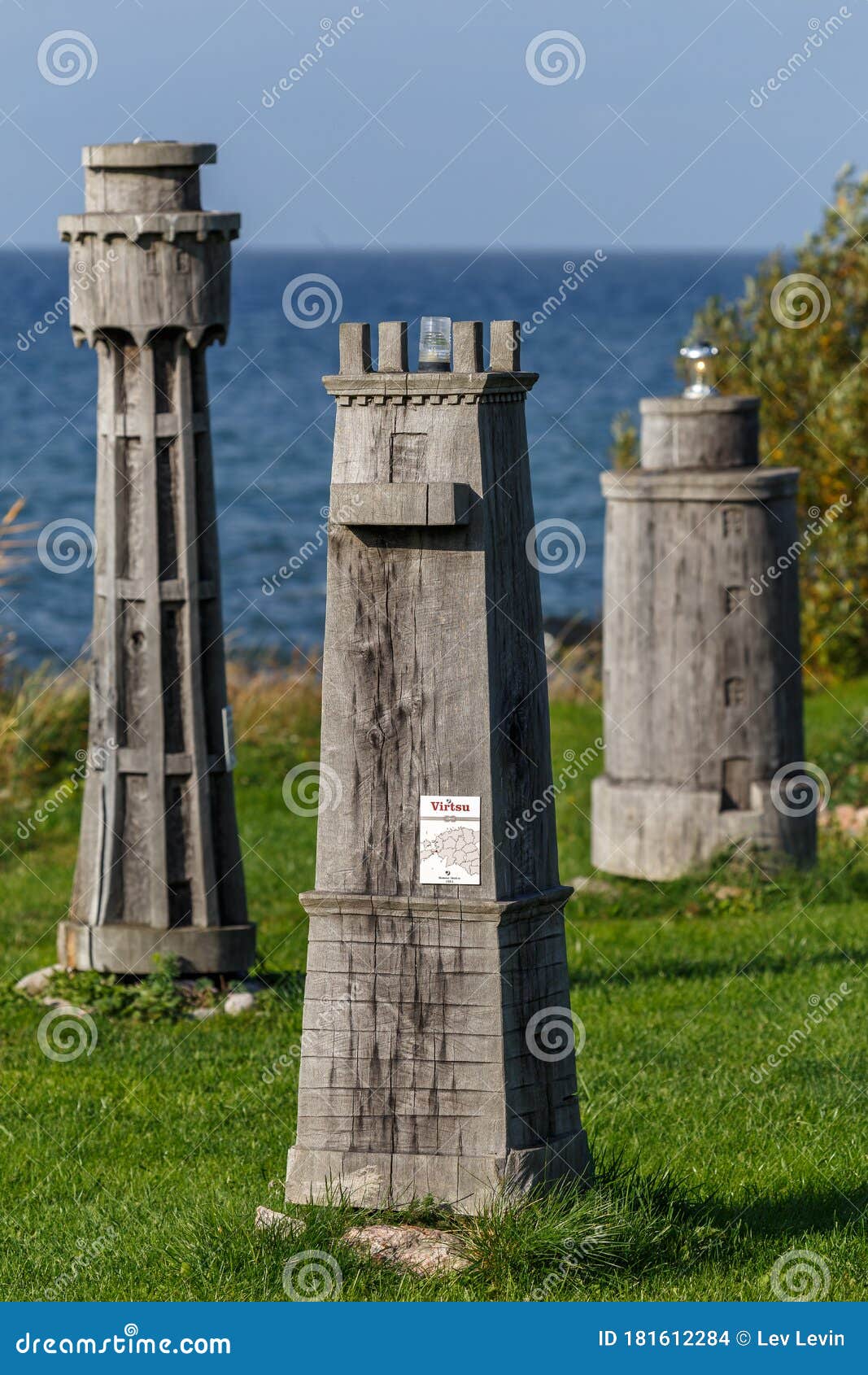 Small Lantern Structures in Viimsi Open-air Museum, Estonia Editorial ...