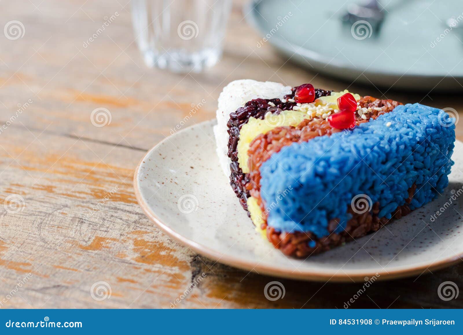 Vijf kleuren van rijst stock foto. Image of keuken, voeding - 84531908