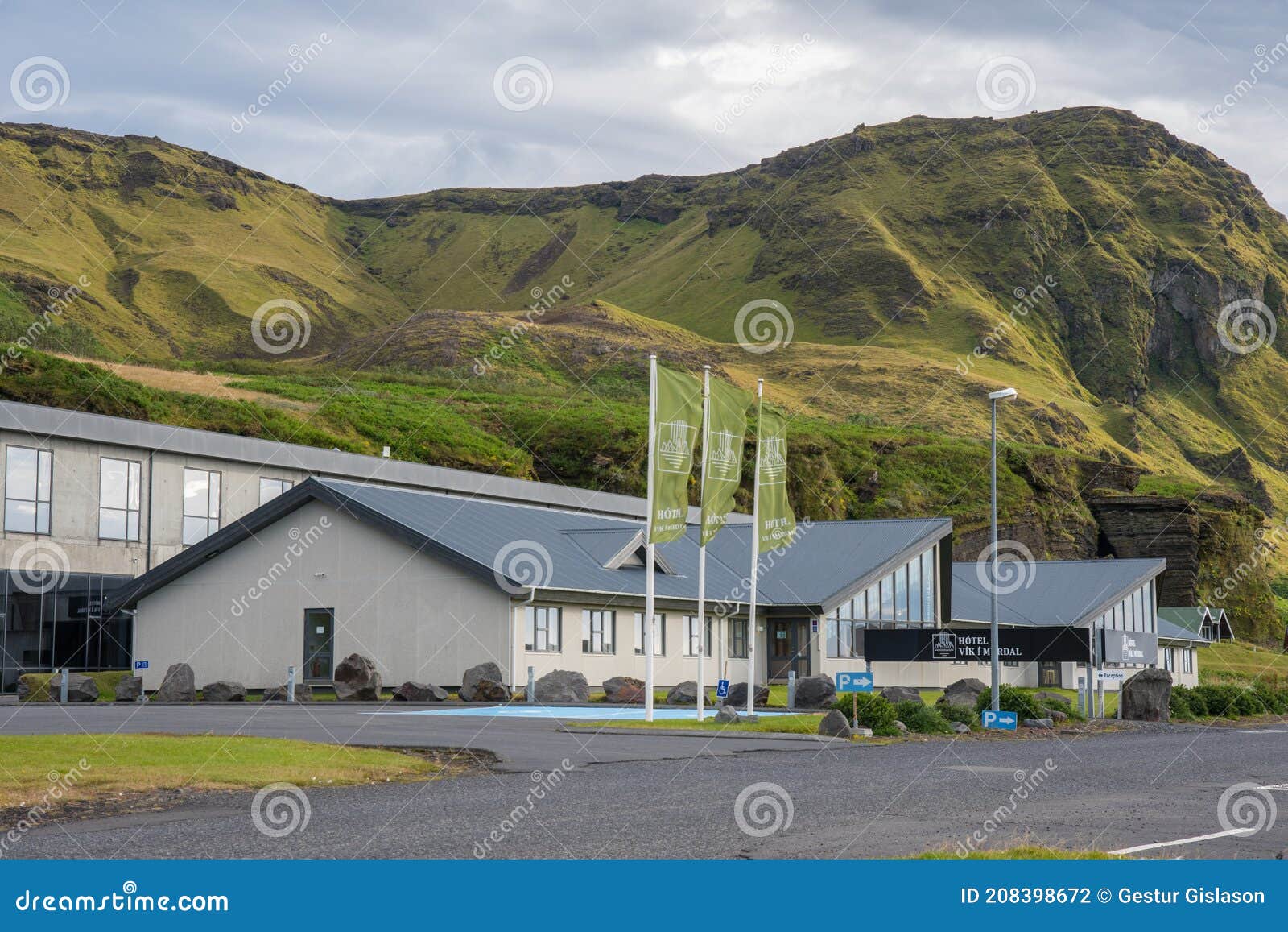 The Building of Hotel Vik I Myrdal Editorial Photography - Image of ...