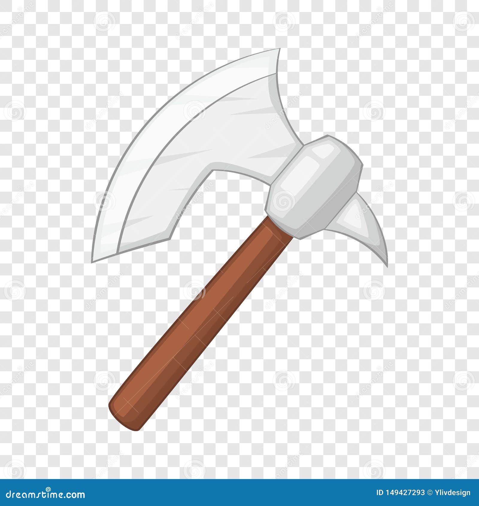 Viking Axe Icon, Cartoon Style Stock Vector - Illustration of vector ...