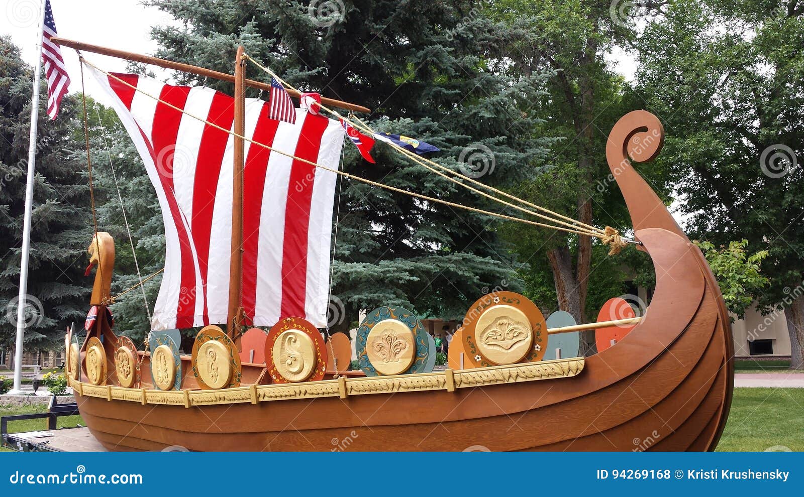 Viking Boat stock photo. Image of boat, sailing, vikings - 94269168