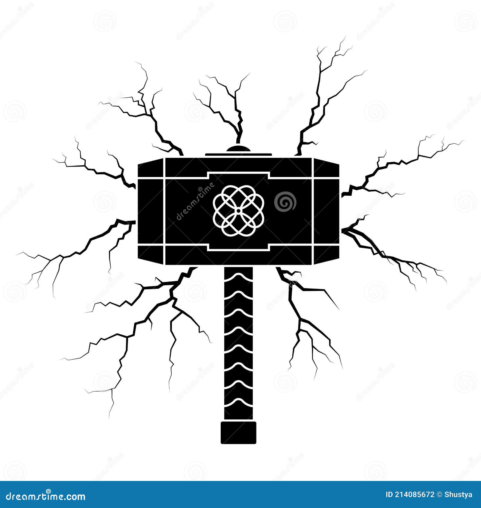 Thor Hammer Stencils