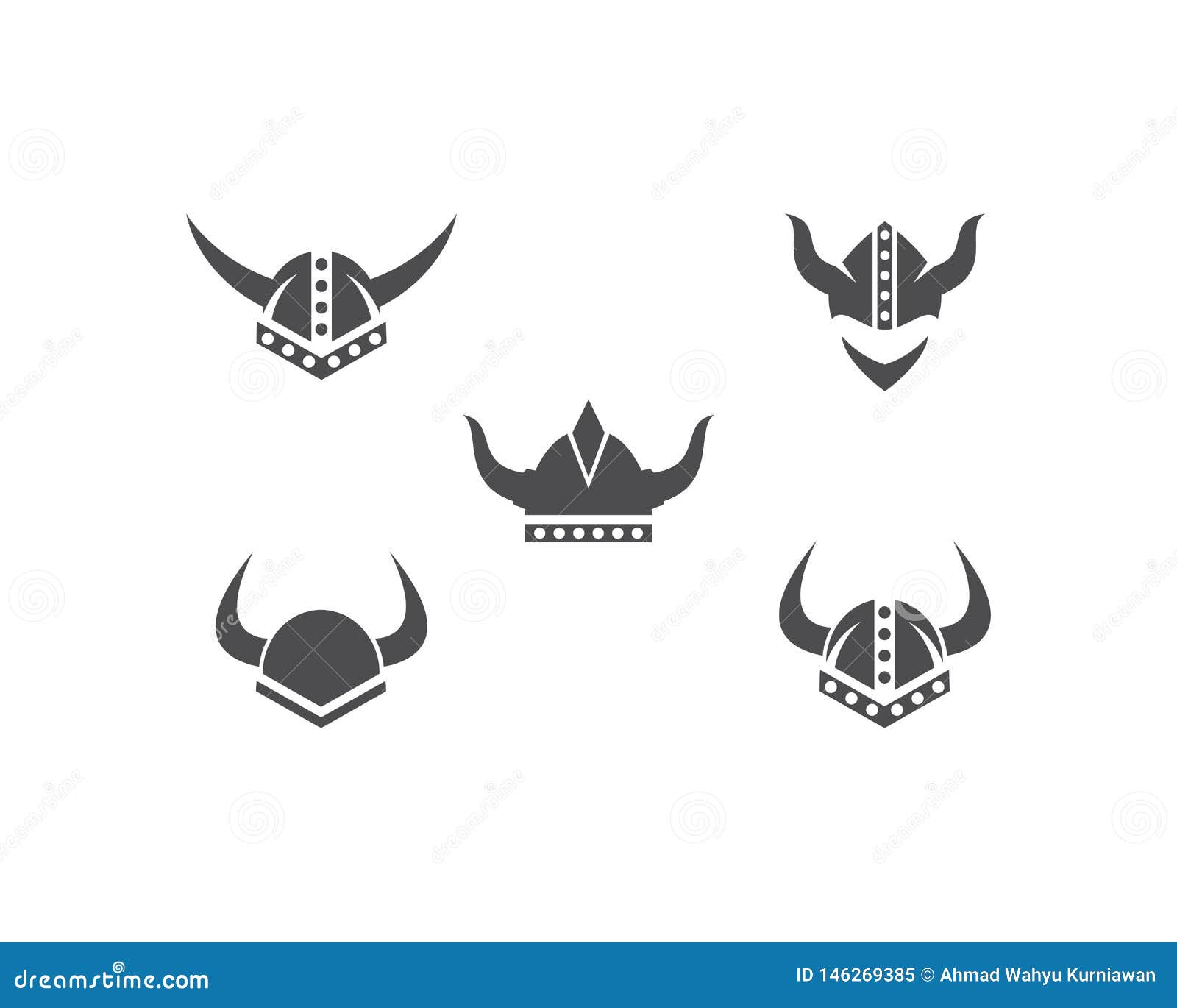 Viking Helmet Crossed Viking Sword And In A Wreath Of Scandinavian
