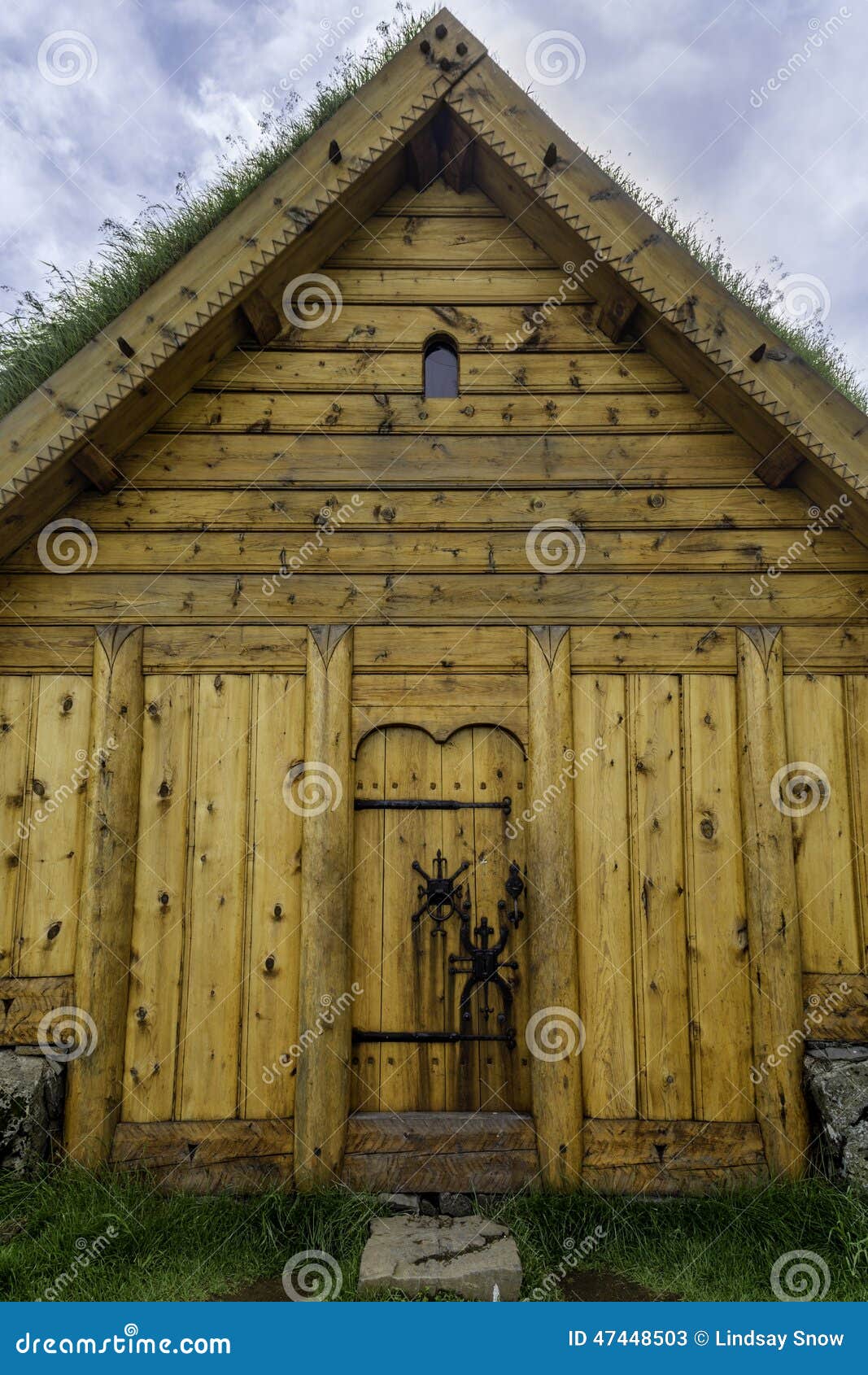 Viking House stock image. Image of close, viking, doorway - 47448503