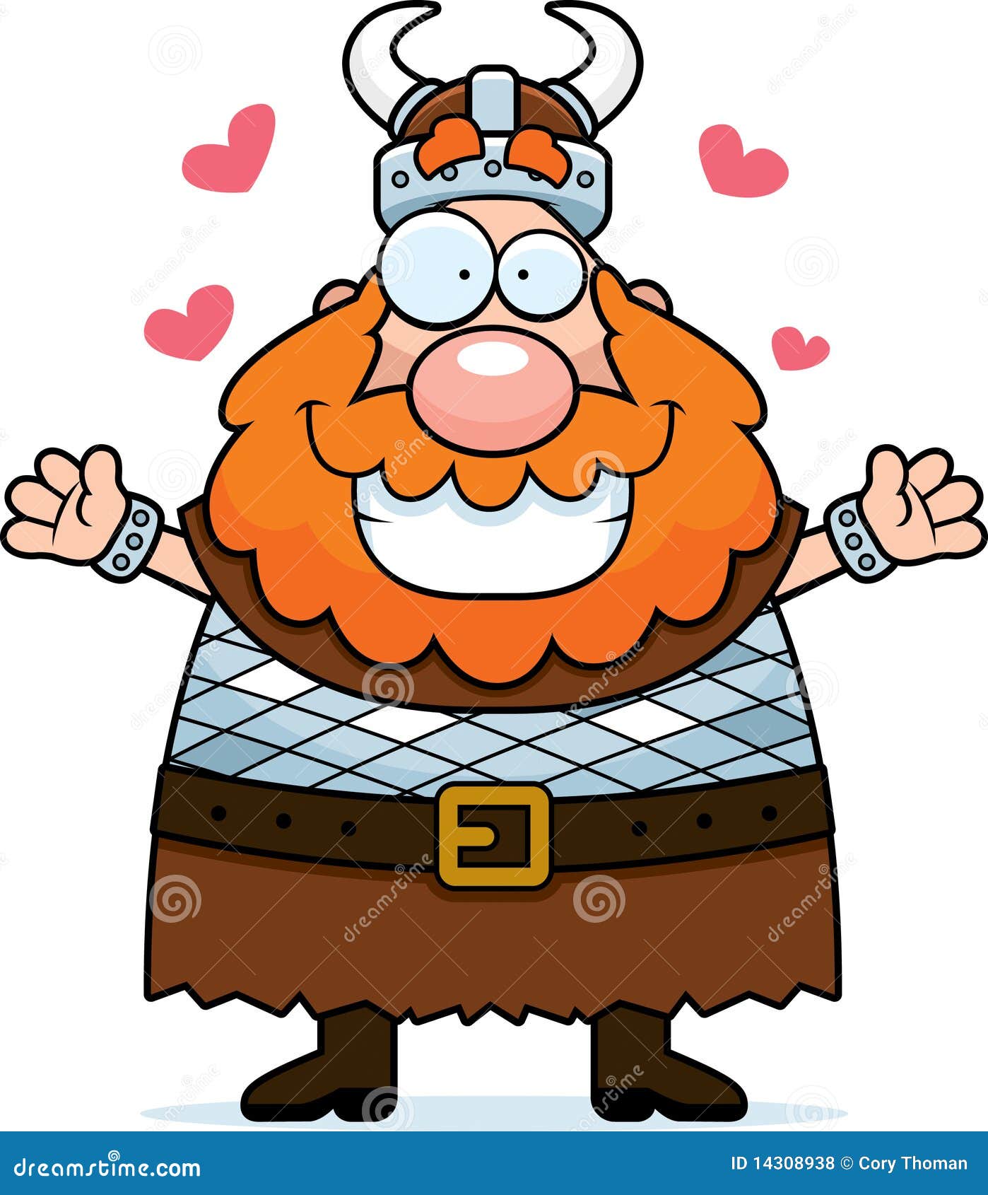 Viking Hug stock vector. Illustration of armor, cartoon - 14308938