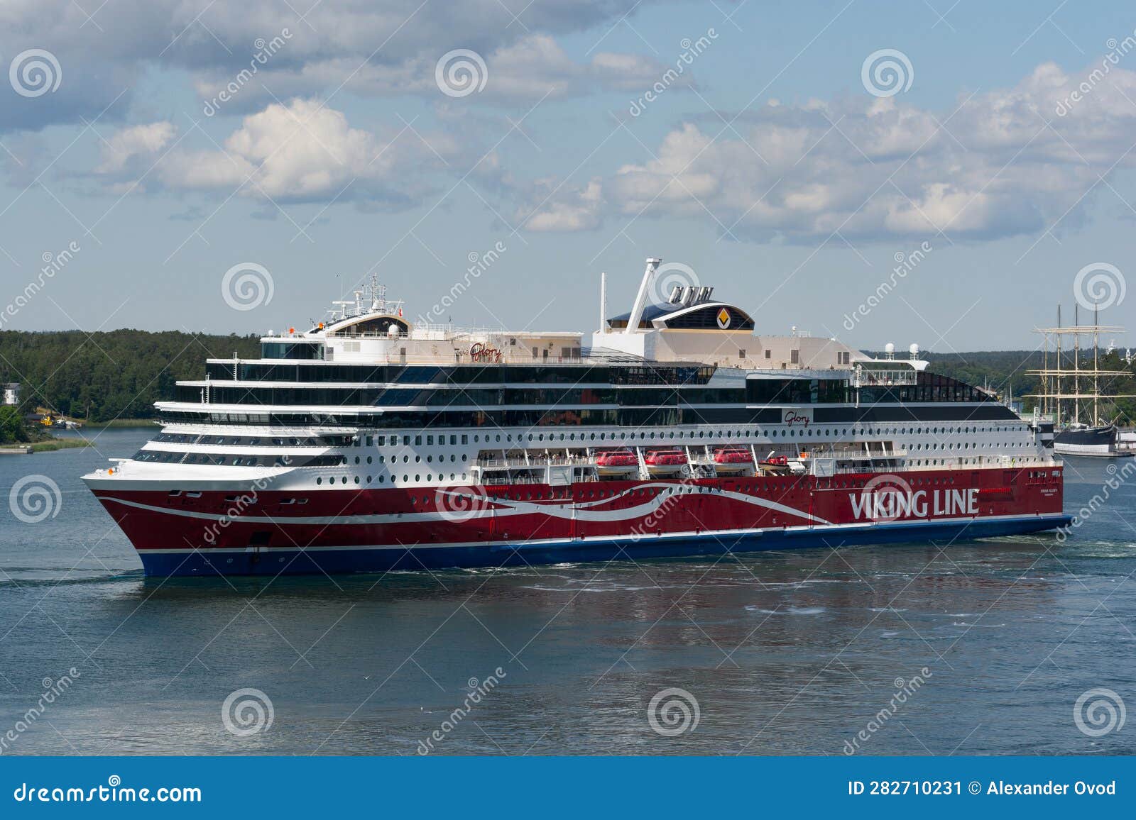 Viking Line Glory editorial photo. Image of editorial - 282710231