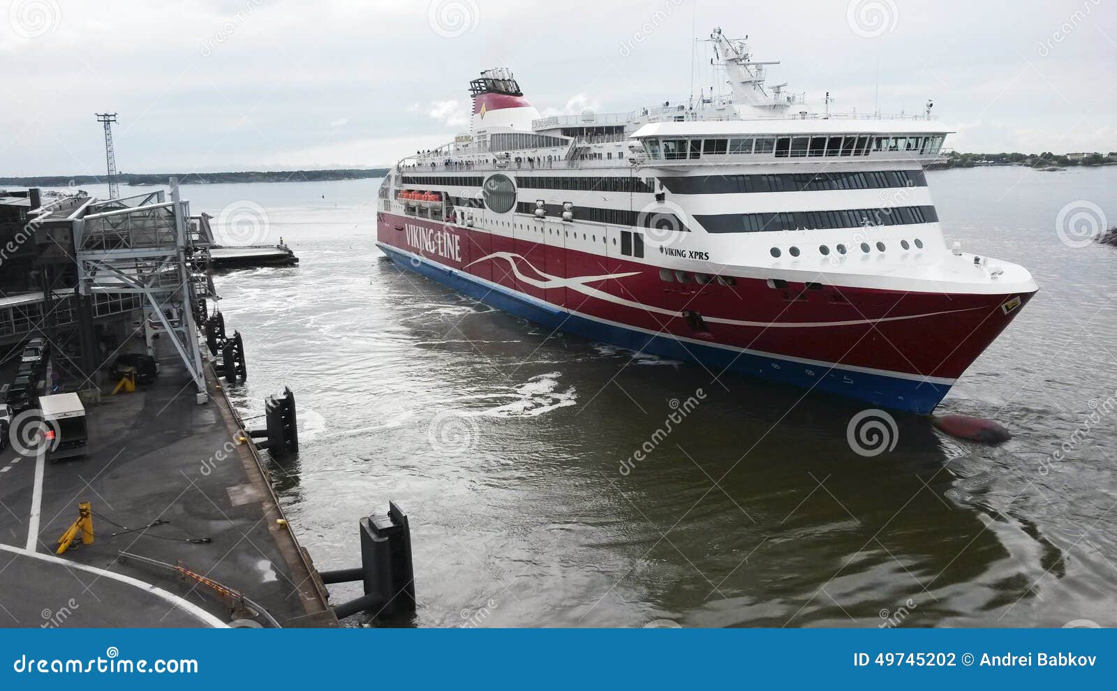 Viking Line XPRS editorial photography. Image of katajanokka - 49745202