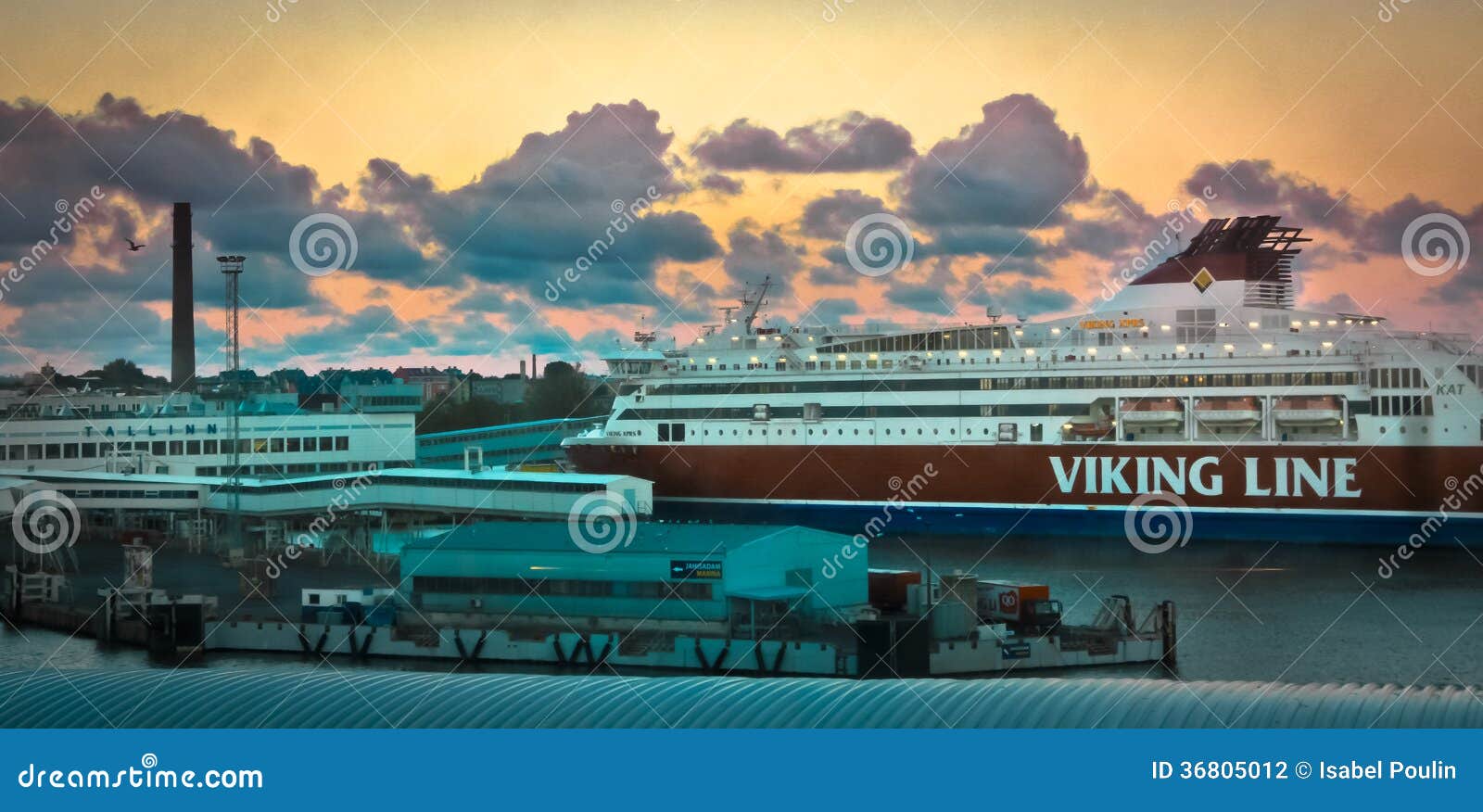 Viking Linii Statek Wycieczkowy Fotografia Editorial - Obraz złożonej z ...