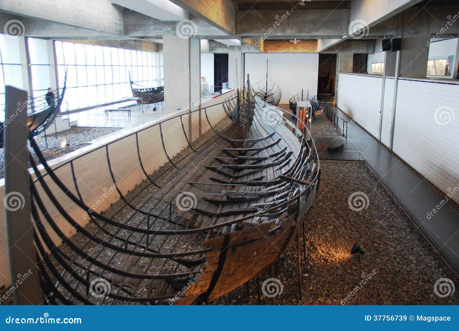 Viking Ship Museum in Roskilde, Denmark Editorial Stock Image - Image ...